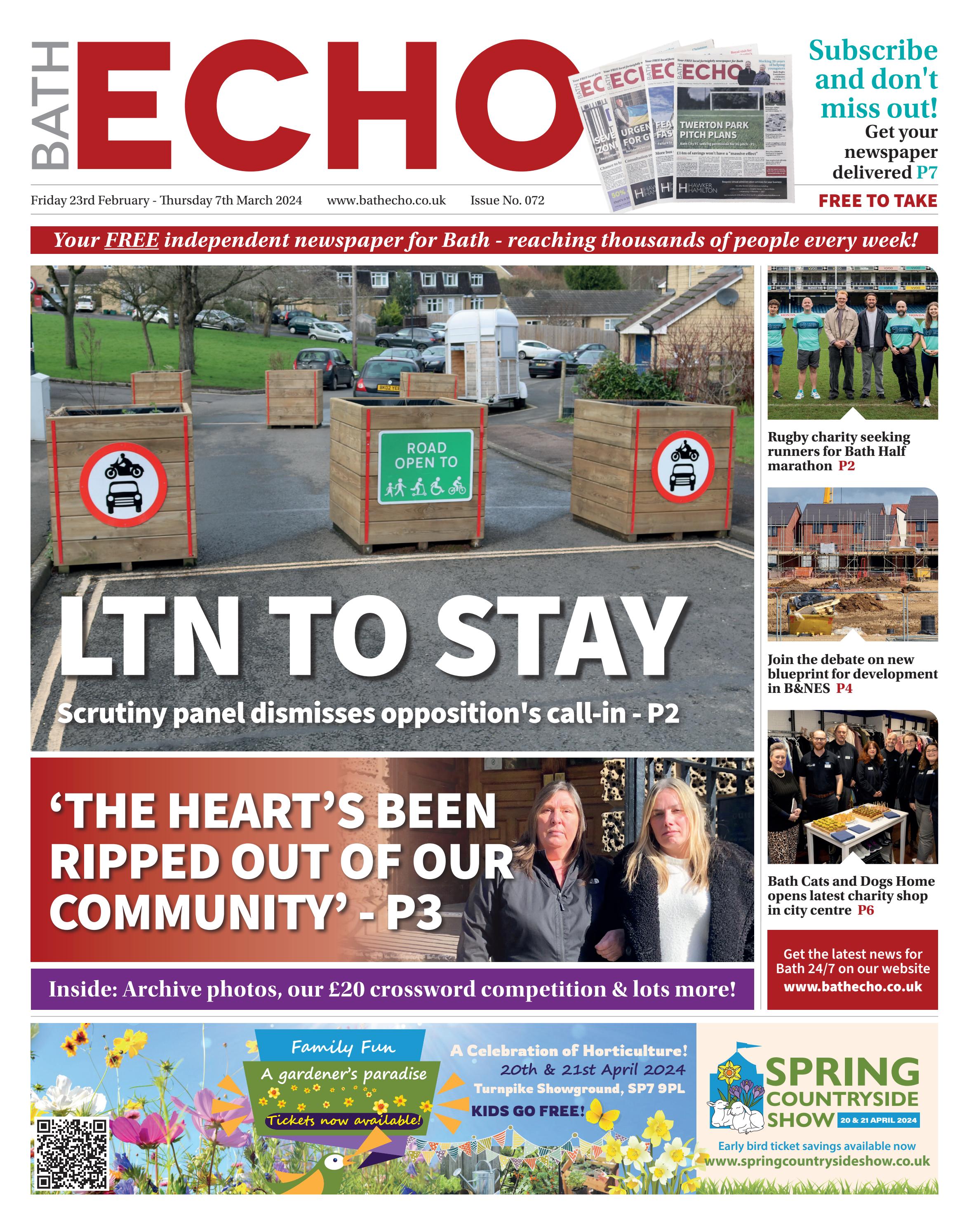 Bath Echo - Issue 072 - 23/02/2024 by Media Bath - Issuu