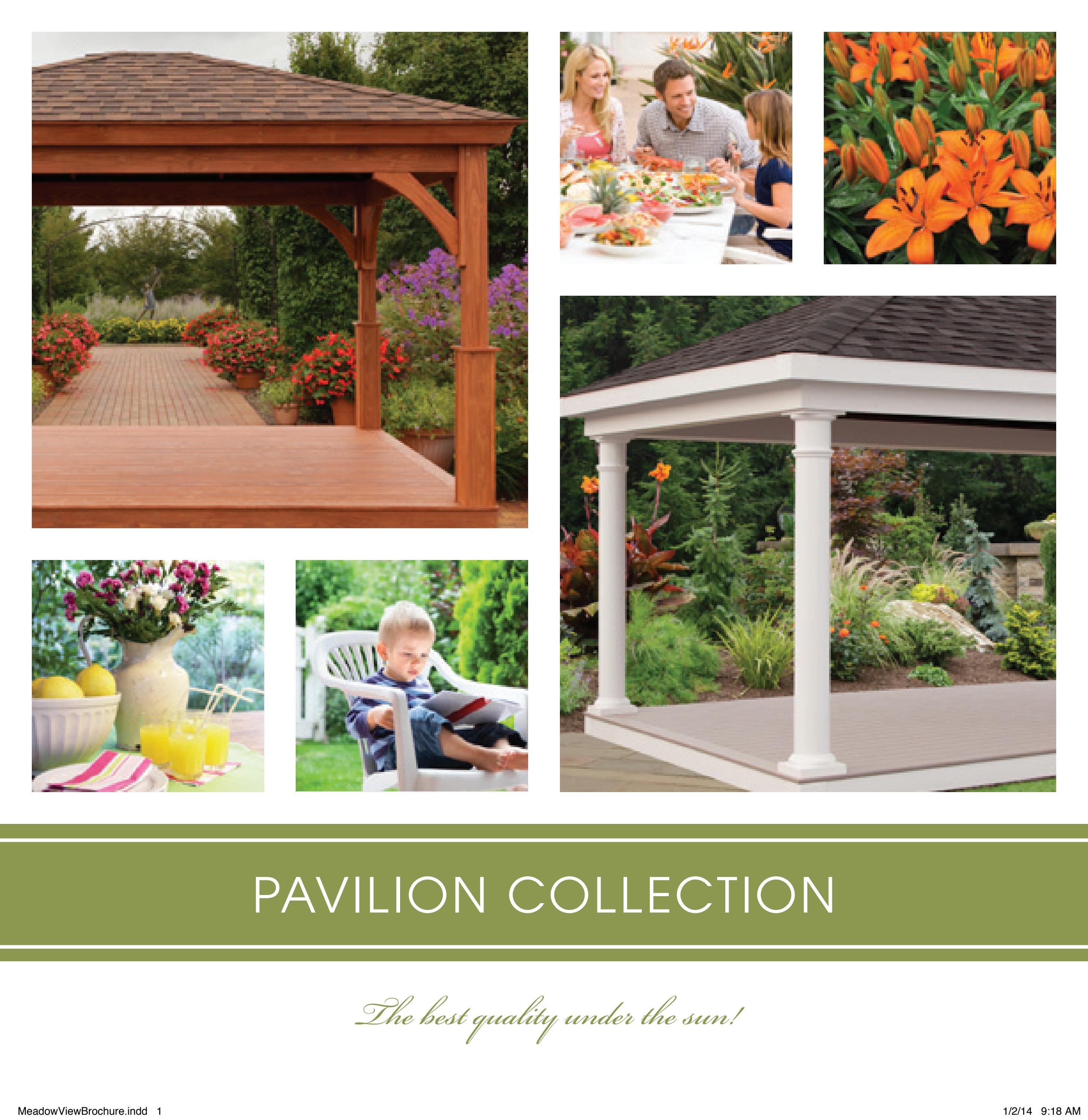 Fox Country Sheds _ Pavilion Collection Brochure by Fox Country Sheds ...