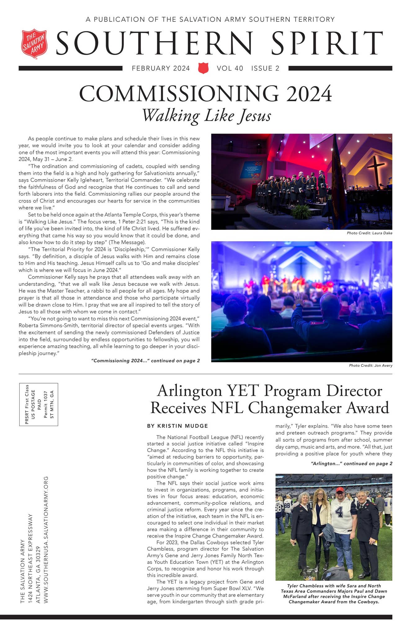 Southern Spirit Feb 2024 - Vol 40 Issue 2 by salvationarmysouth - Issuu