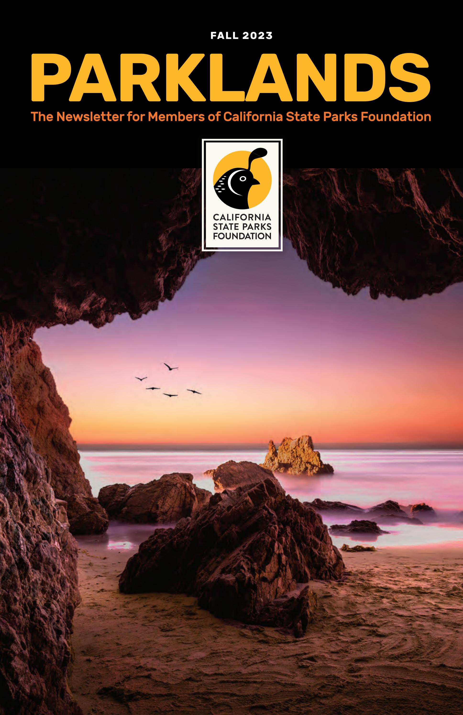 Parklands - Fall 2023 by calparks - Issuu