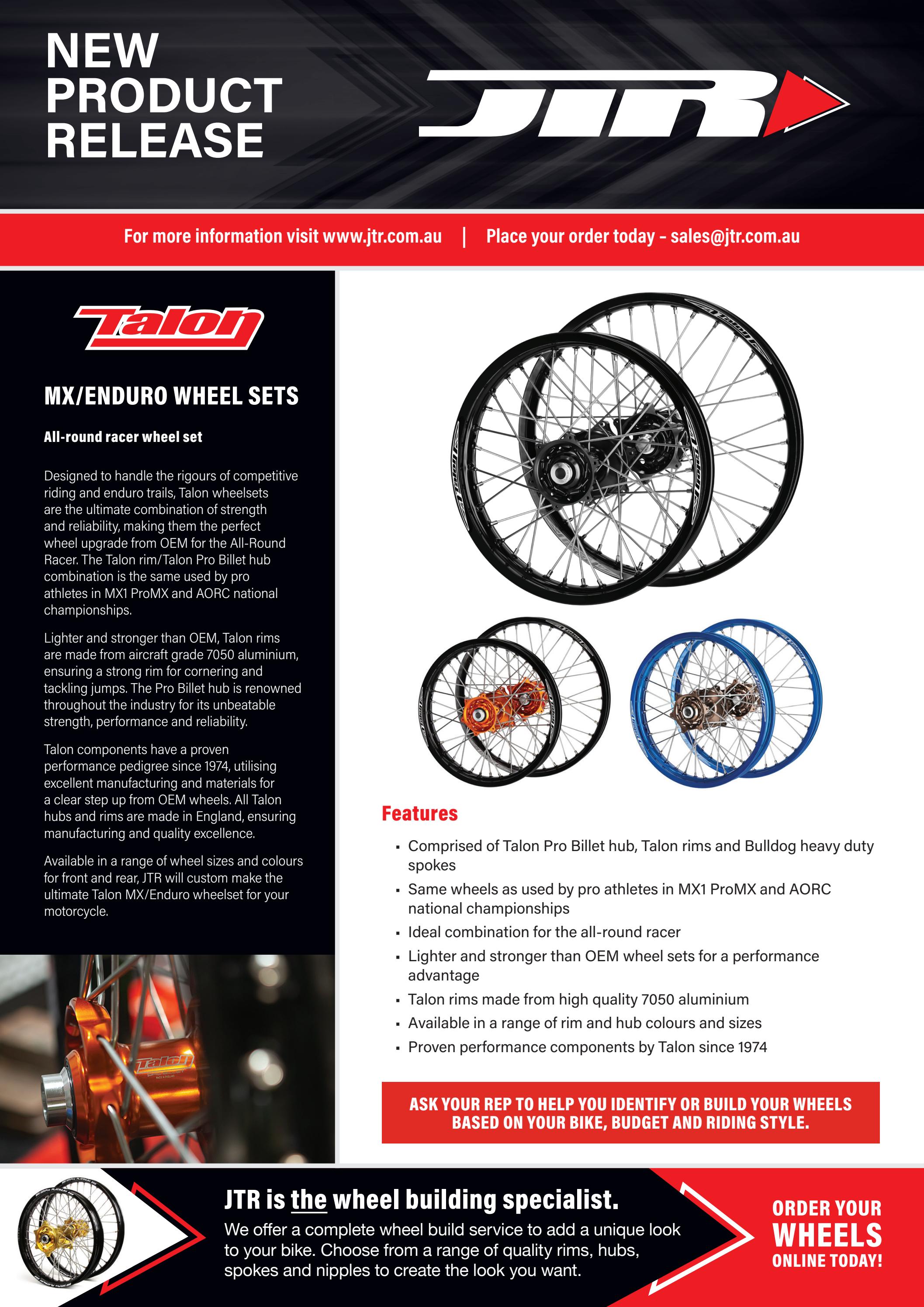 NPR - JTR - Talon Wheels by McLeod Accessories - Issuu