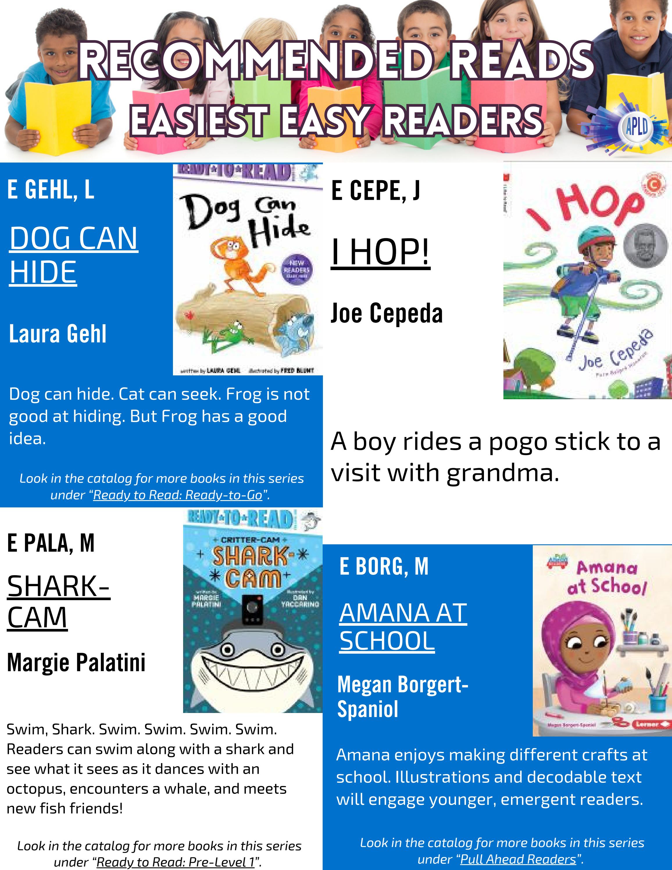 Easiest Easy Readers by Aurora Public Library District, IL - Issuu