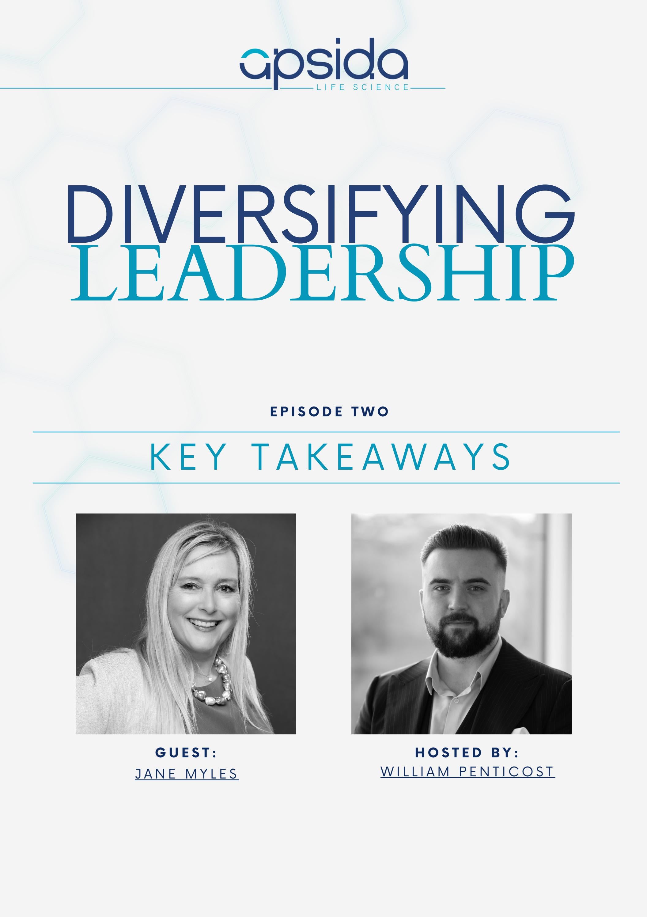 Diversifying Leadership | Jane Myles | Key Takeaways by Apsida Life ...