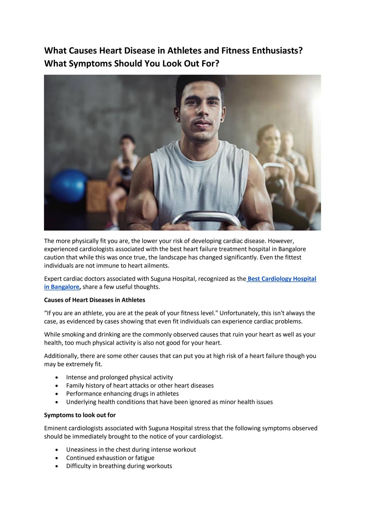 What Causes Heart Disease in Athletes and Fitness Enthusiasts? What ...