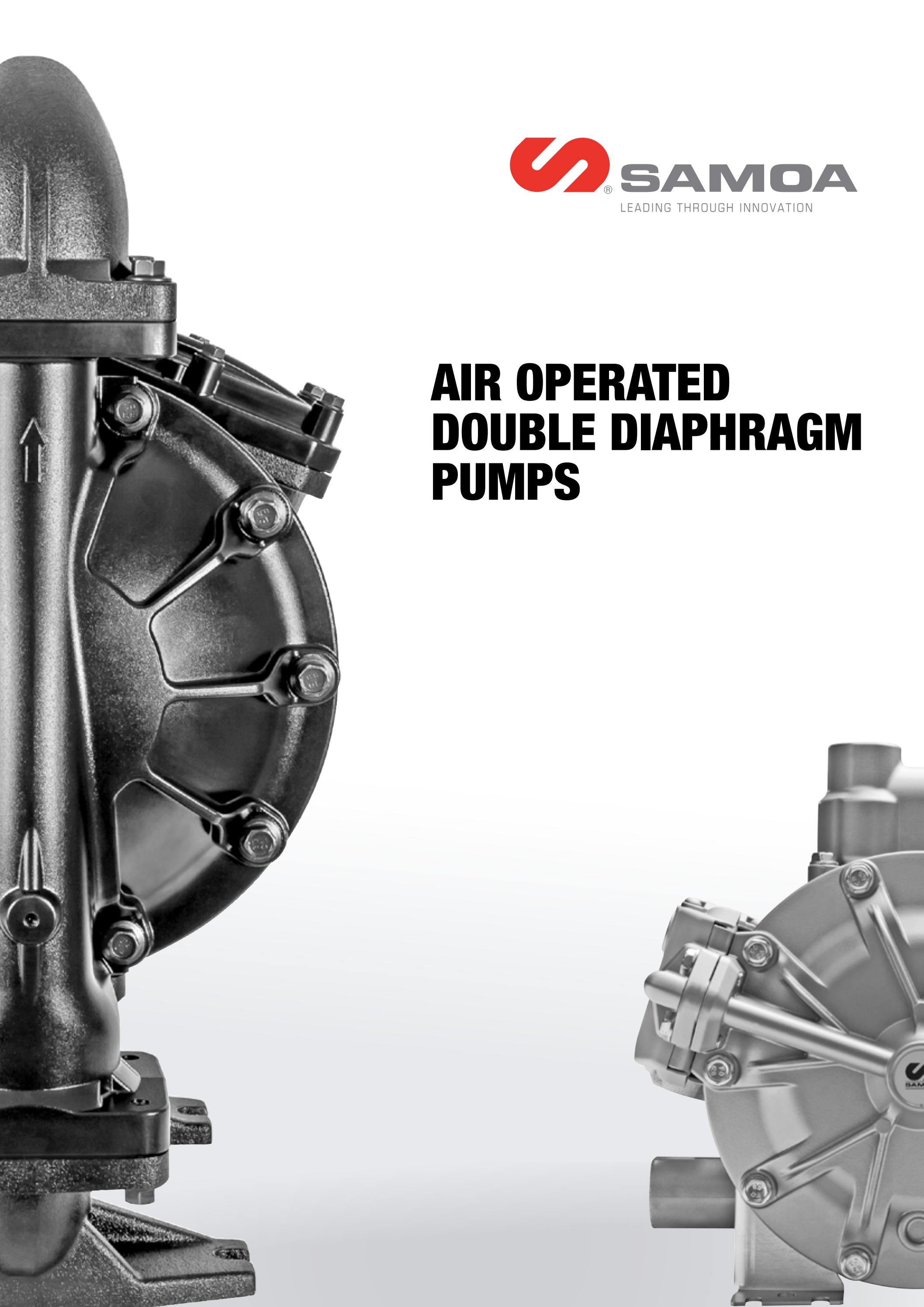 SAMOA Air Operated Double Diaphragm Pumps by samoa_uk - Issuu
