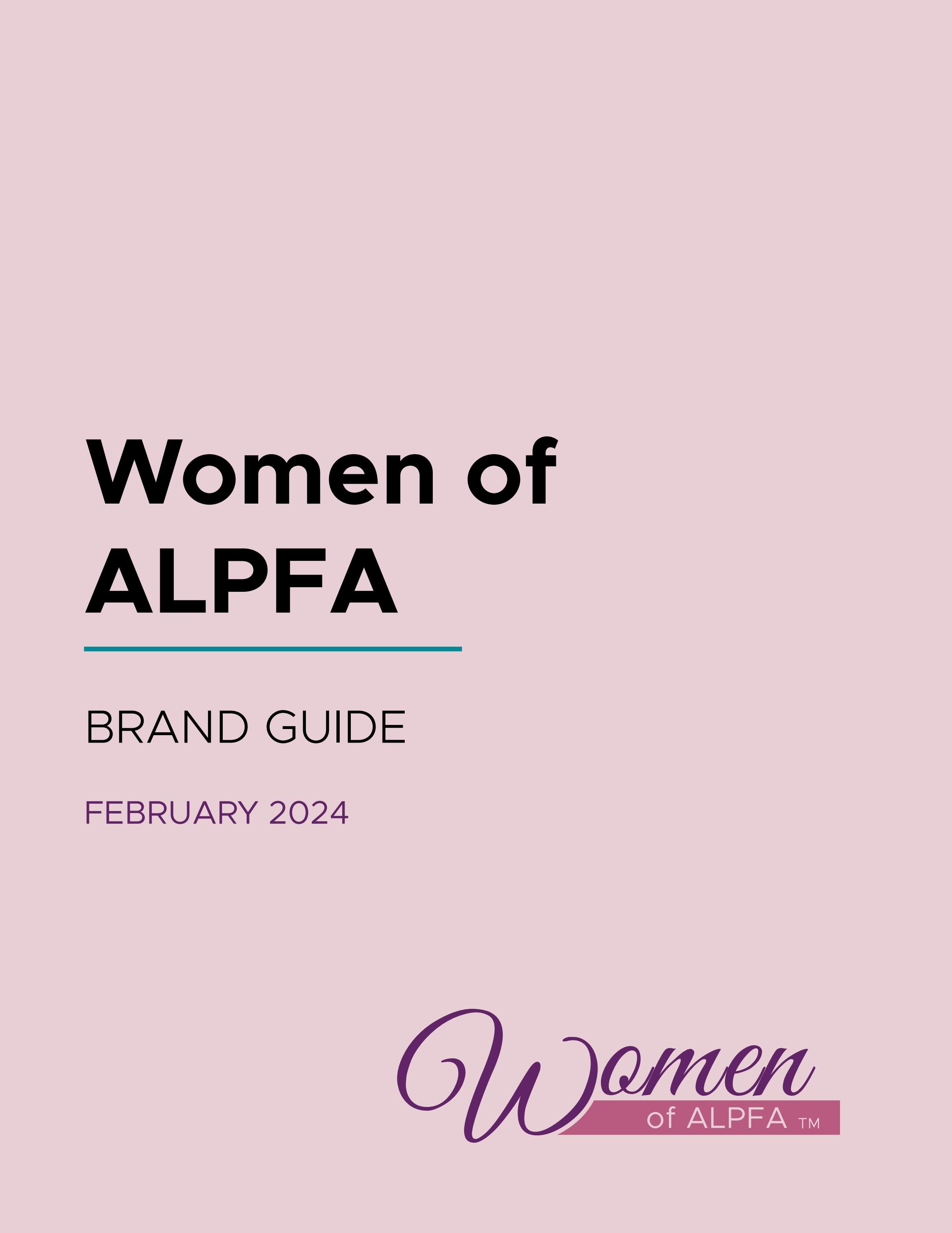 Women of ALPFA Brand Guide by ALPFA Inc. - Issuu