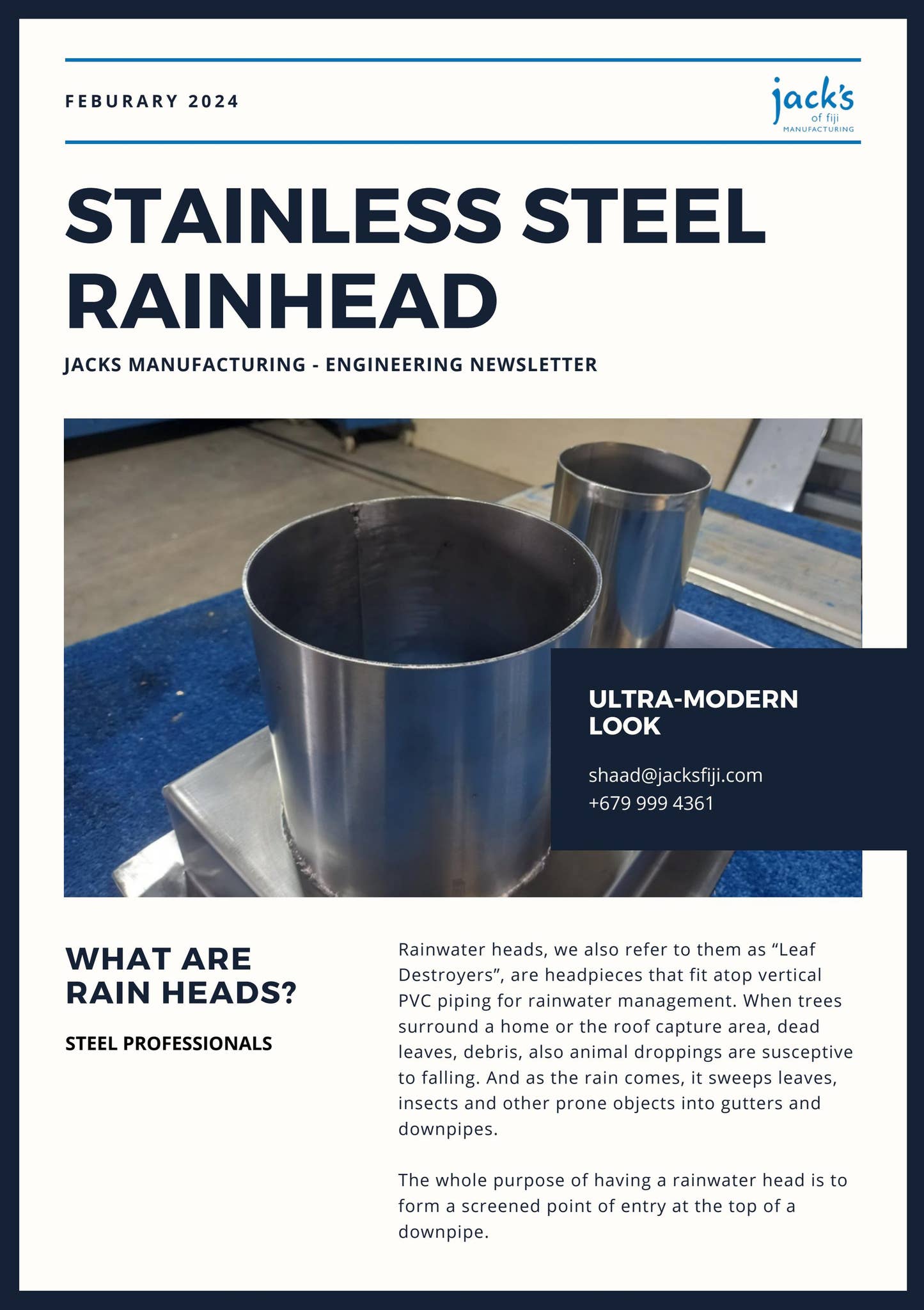 Jacks Manufacturing Engineering Newsletter - February Edition by Jack's ...