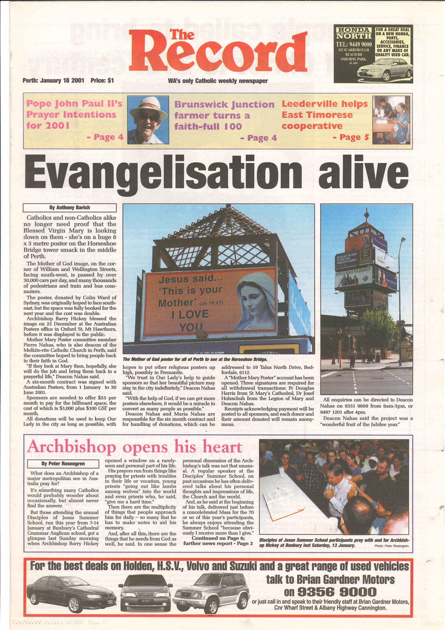 The Record Newspaper 18 January 2001 by The Record - Issuu