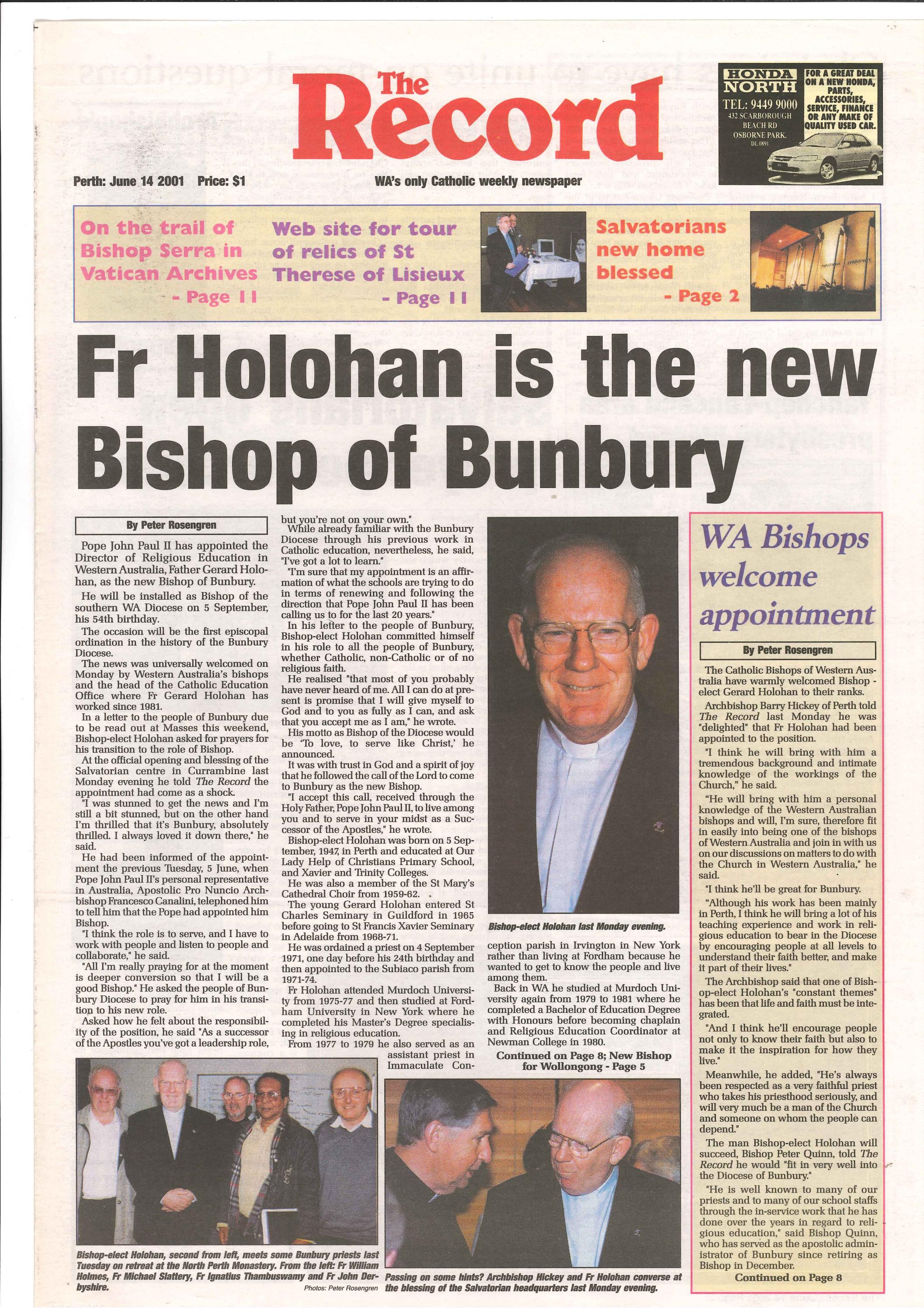 The Record Newspaper 14 June 2001 by The Record - Issuu