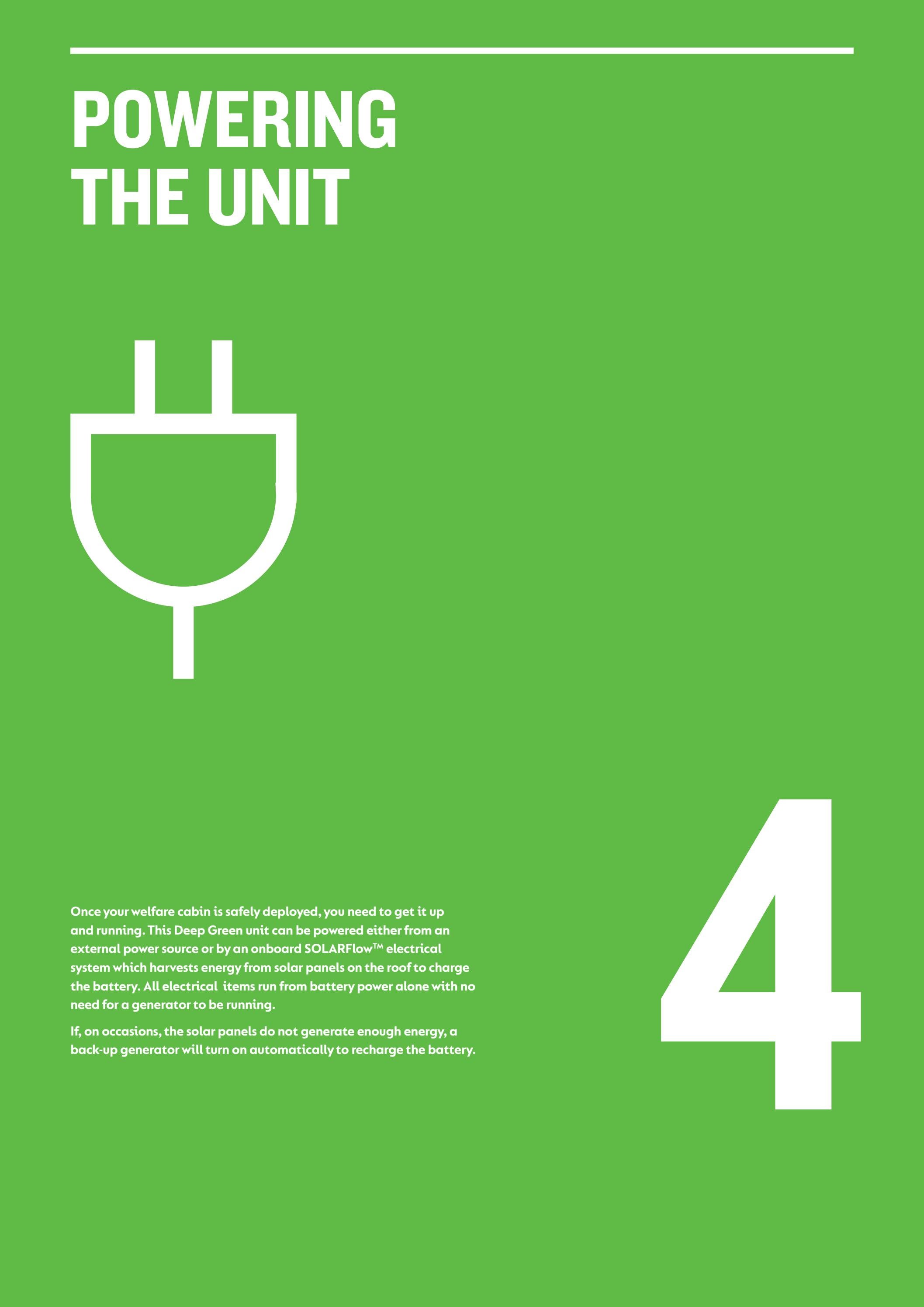 Boss Cabins Deep Green Operations Manual - Section 04 - Powering The ...