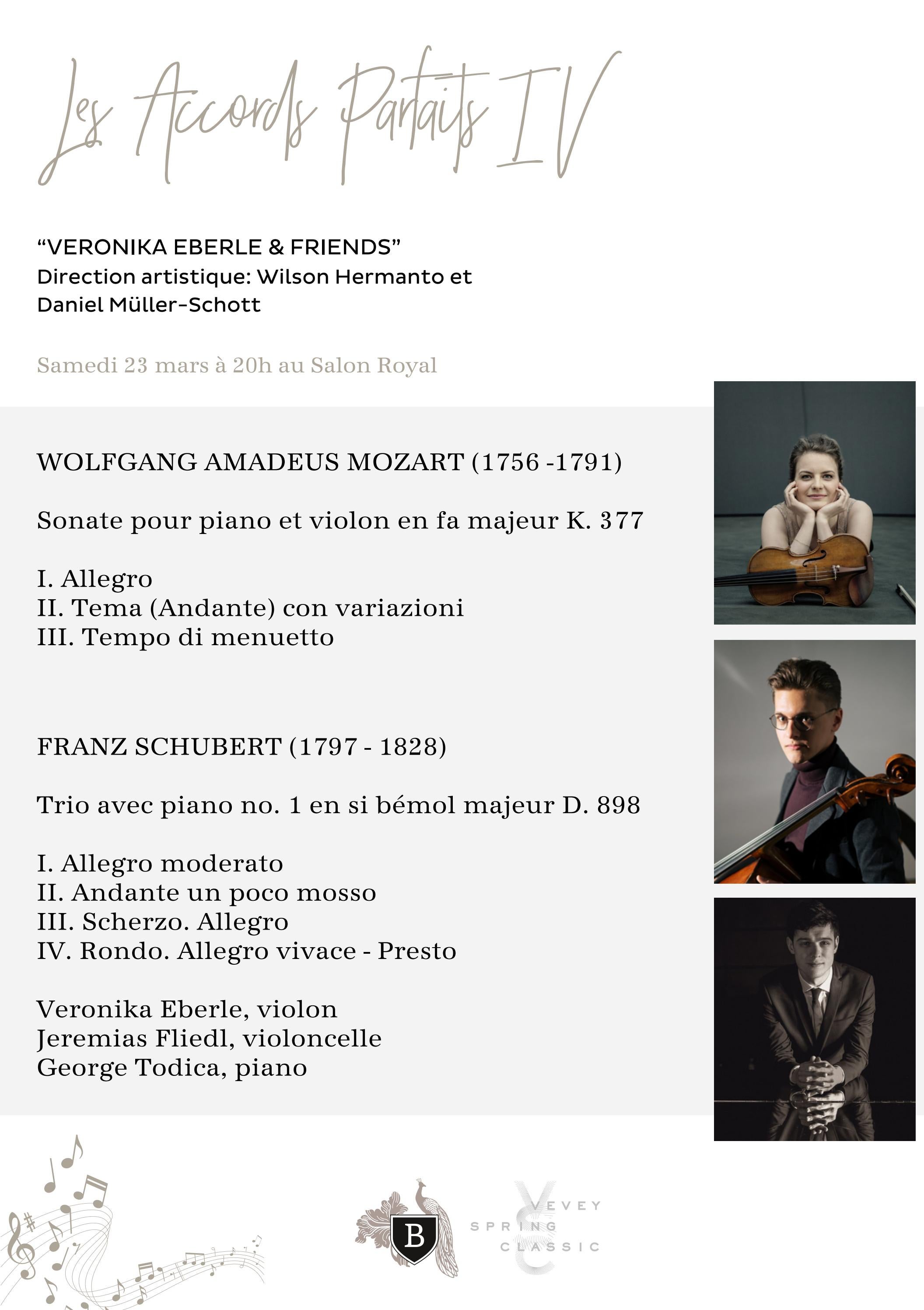 Menu et programme Les Accords Parfaits 23 mars by Royal Savoy Hotel & Spa, Lausanne - Issuu