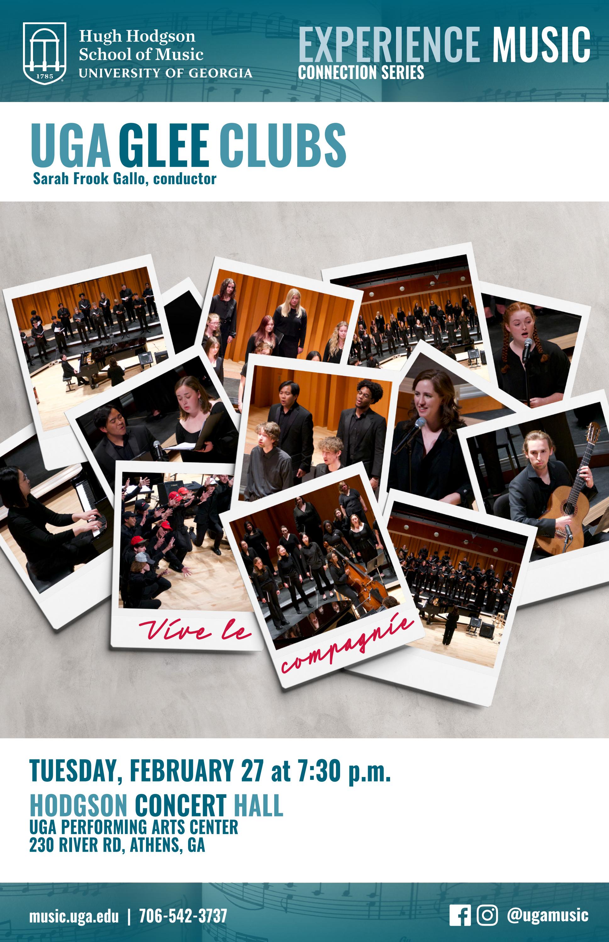 UGA Glee Clubs "vive le compagnie" by ugamusic - Issuu