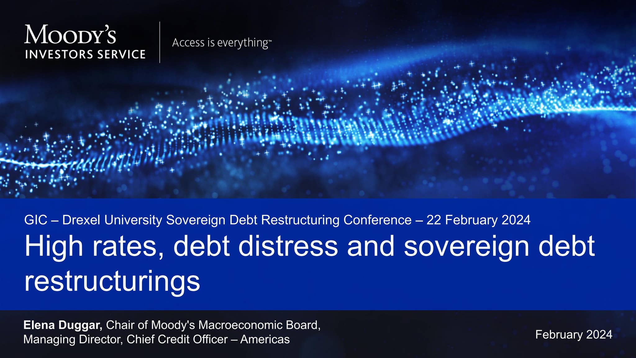 A Credit Rating Perspective on Sovereign Debt and Debt Restructurings ...