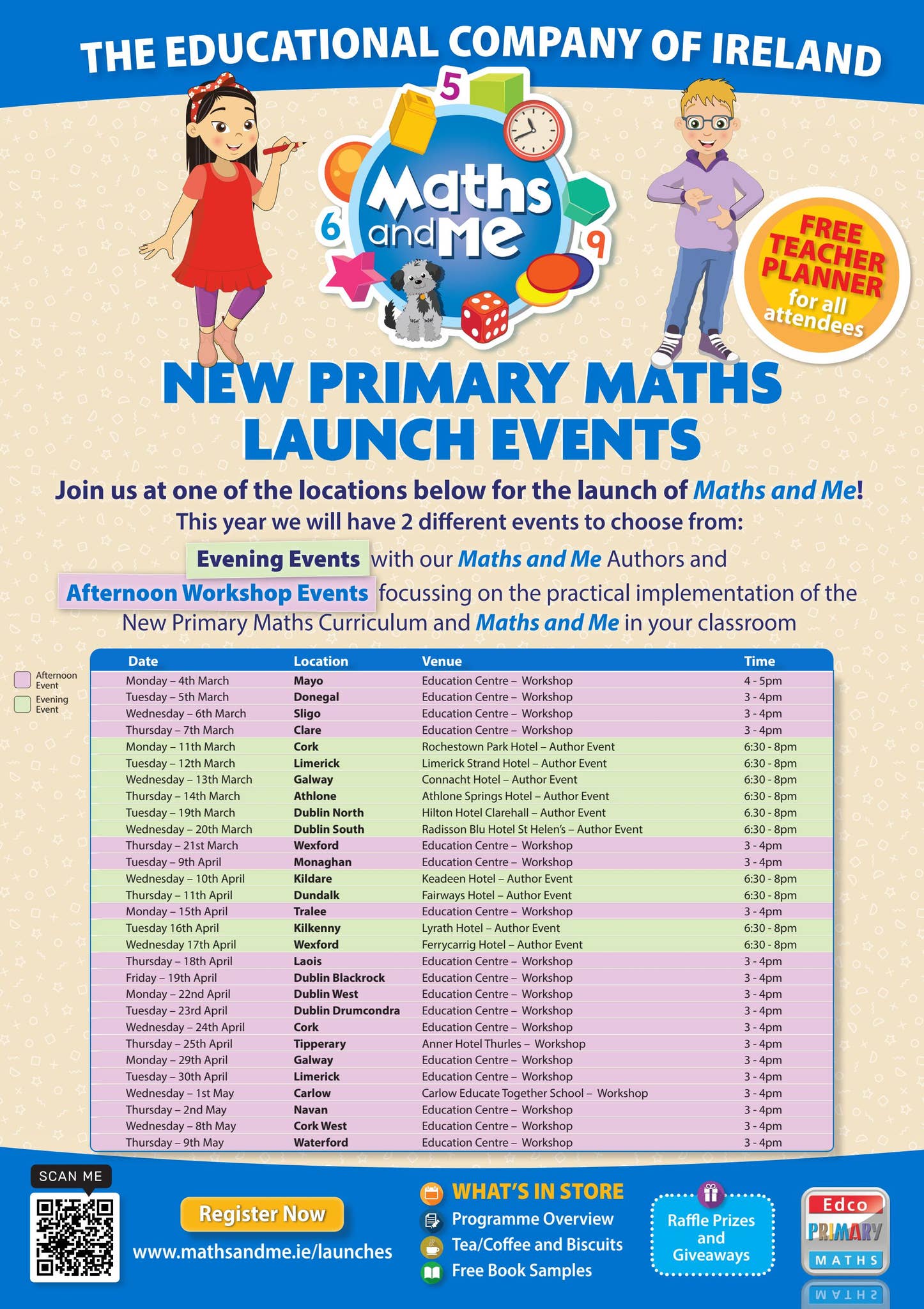 New Primary Maths Launch Events by Edco Ireland - Issuu