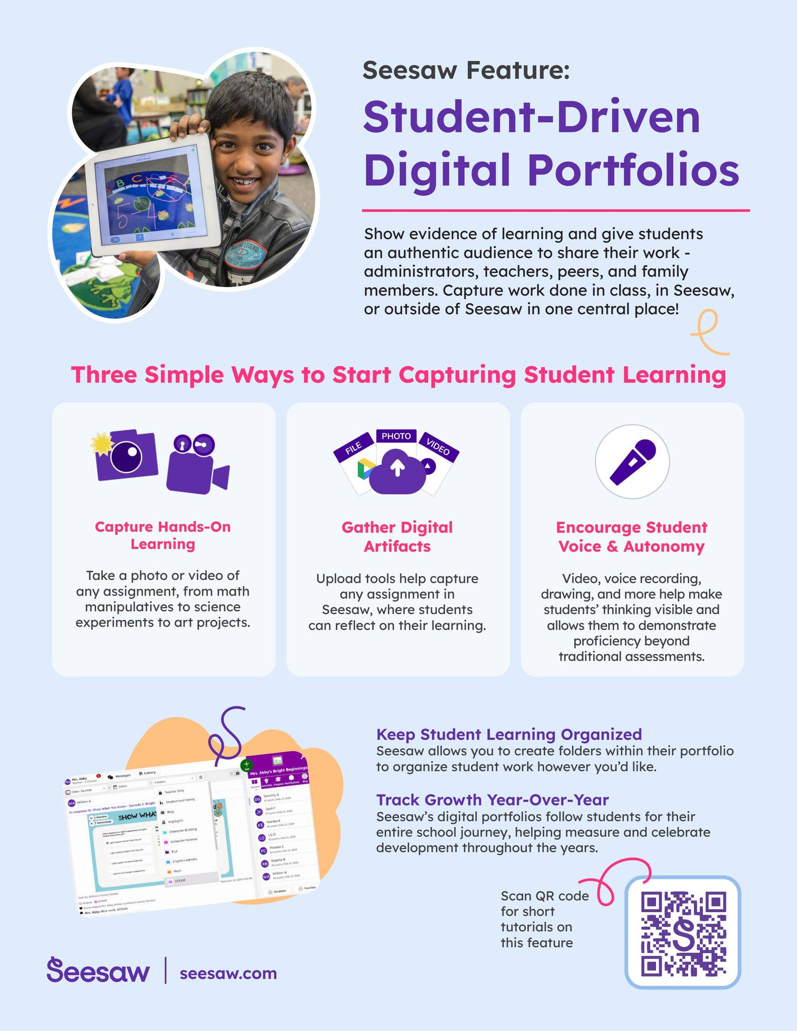 Student-Driven Digital Portfolios (Print Version) by seesawlearning - Issuu