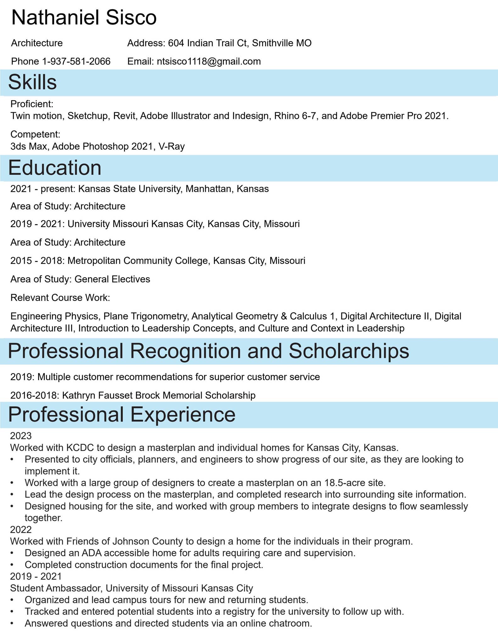 Nathaniel Sisco 2024 Resume by Valador - Issuu