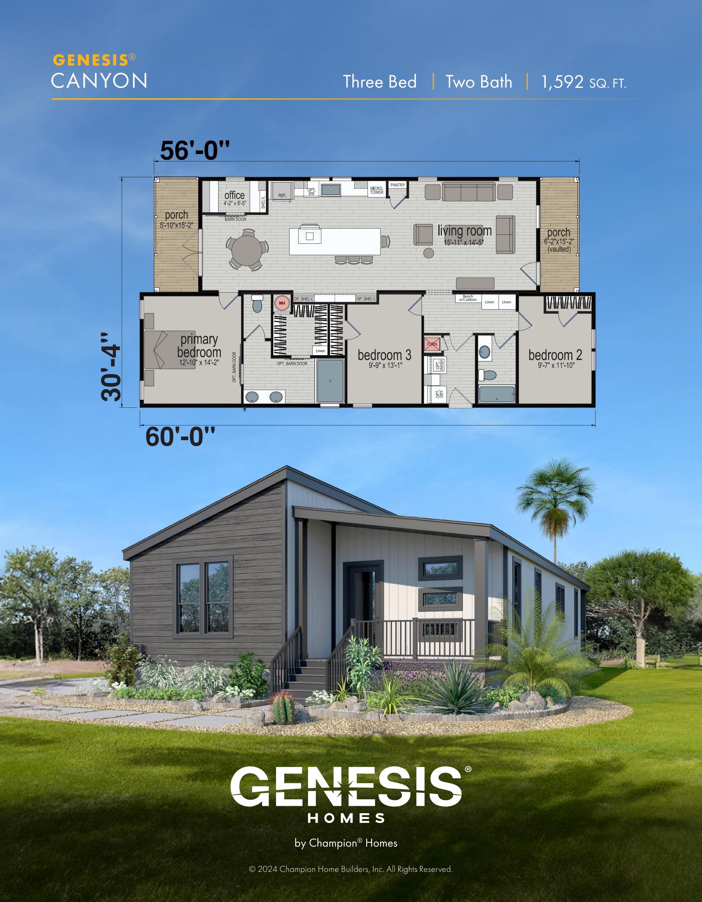 2024 IBS Genesis Canyon Flyer by championhomebuilders - Issuu