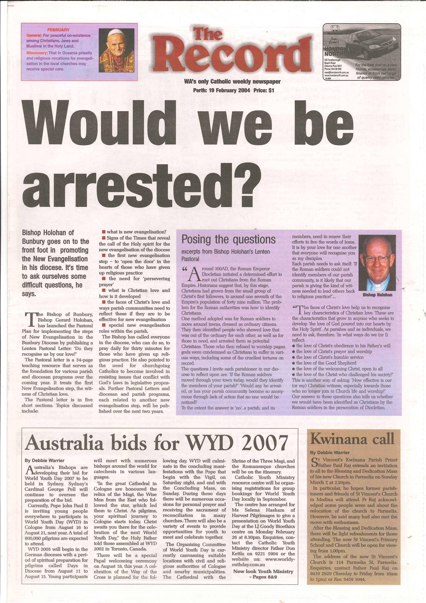 The Record Newspaper 19 February 2004 by The Record - Issuu