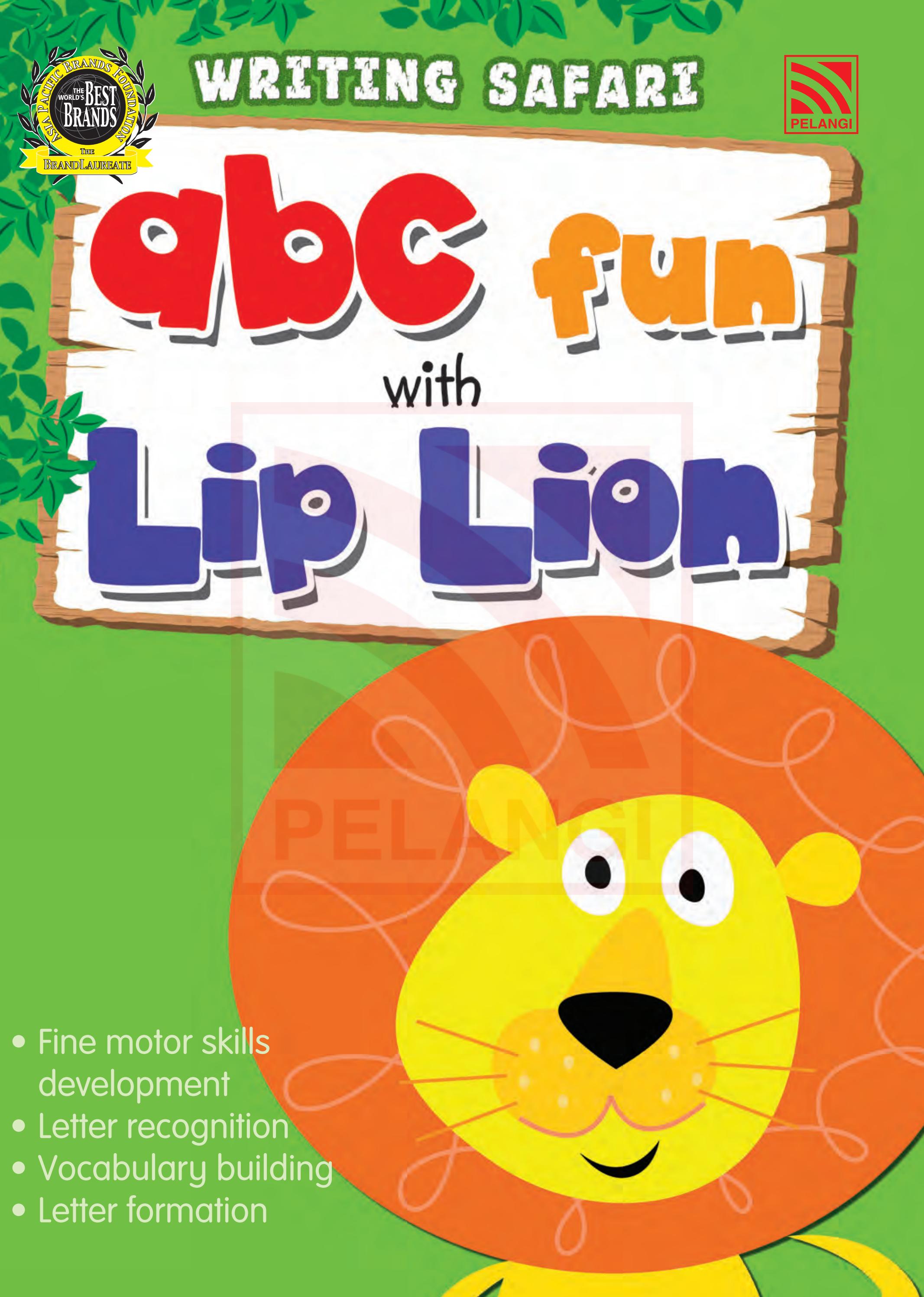 Writing Safari abc fun with Lip Lion Sample Book by Pelangi Publishing Thailand - Issuu