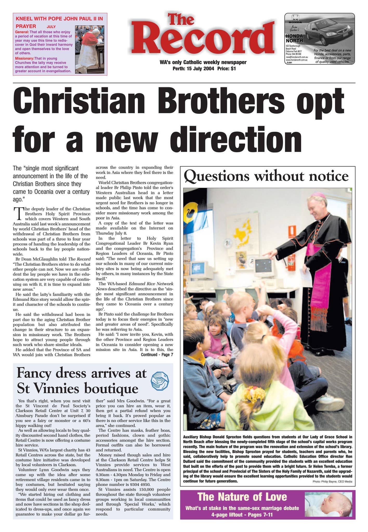 The Record Newspaper 15 July 2004 by The Record - Issuu