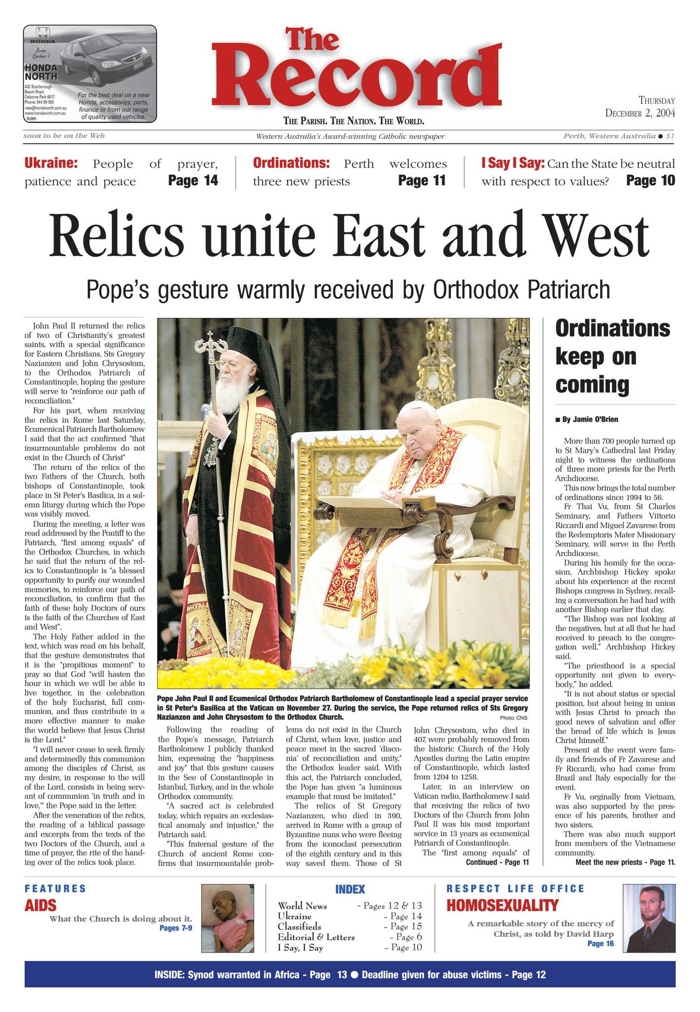 The Record Newspaper 02 December 2004 by The Record - Issuu