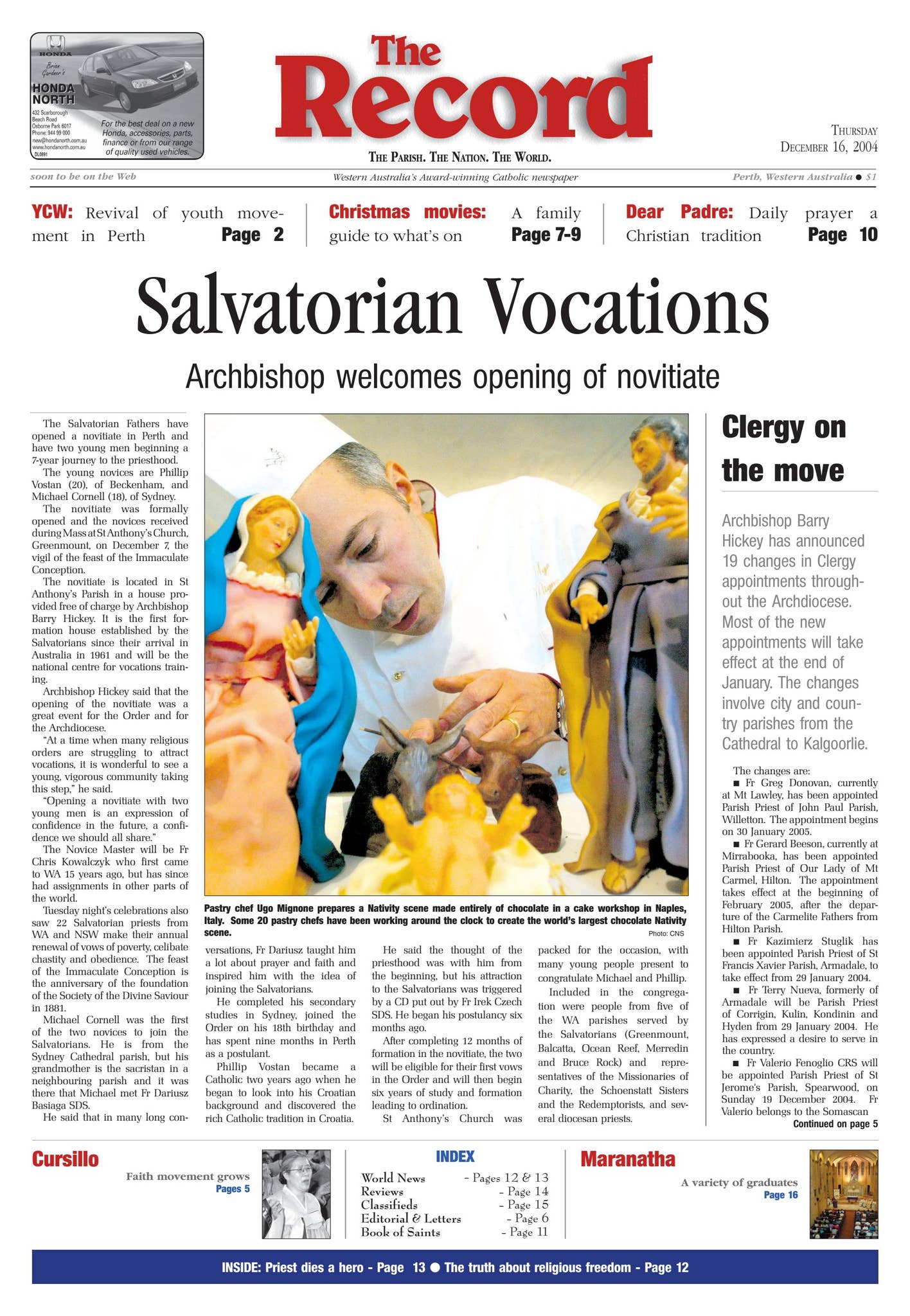 The Record Newspaper 16 December 2004 by The Record - Issuu