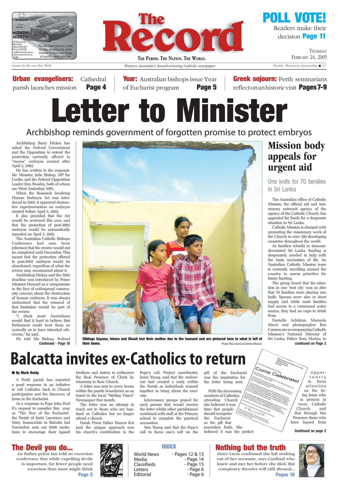 The Record Newspaper 24 February 2005 by The Record - Issuu