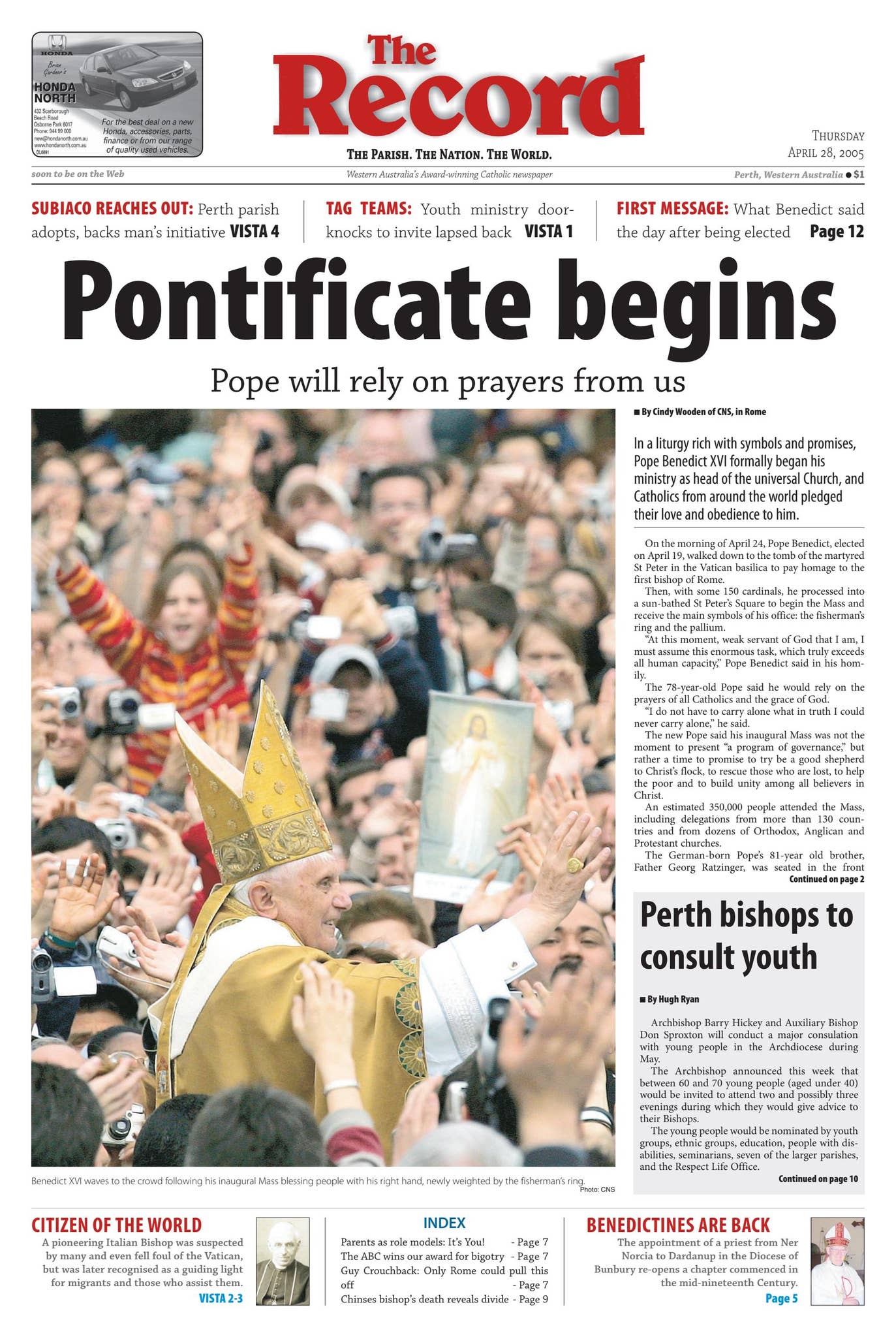 The Record Newspaper 28 April 2005 by The Record - Issuu