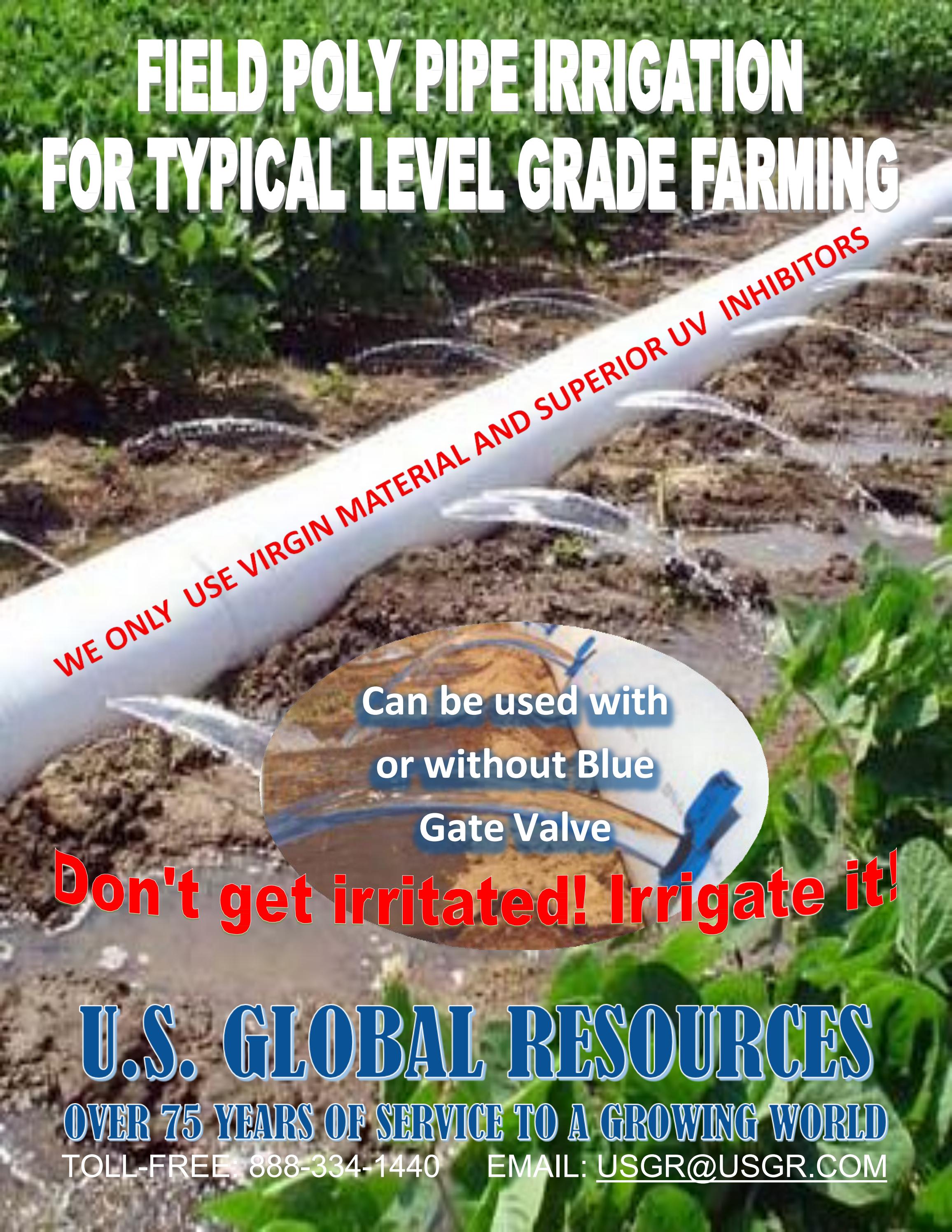Poly-Pipe Field Irrigation Tubing by us_global_resources - Issuu