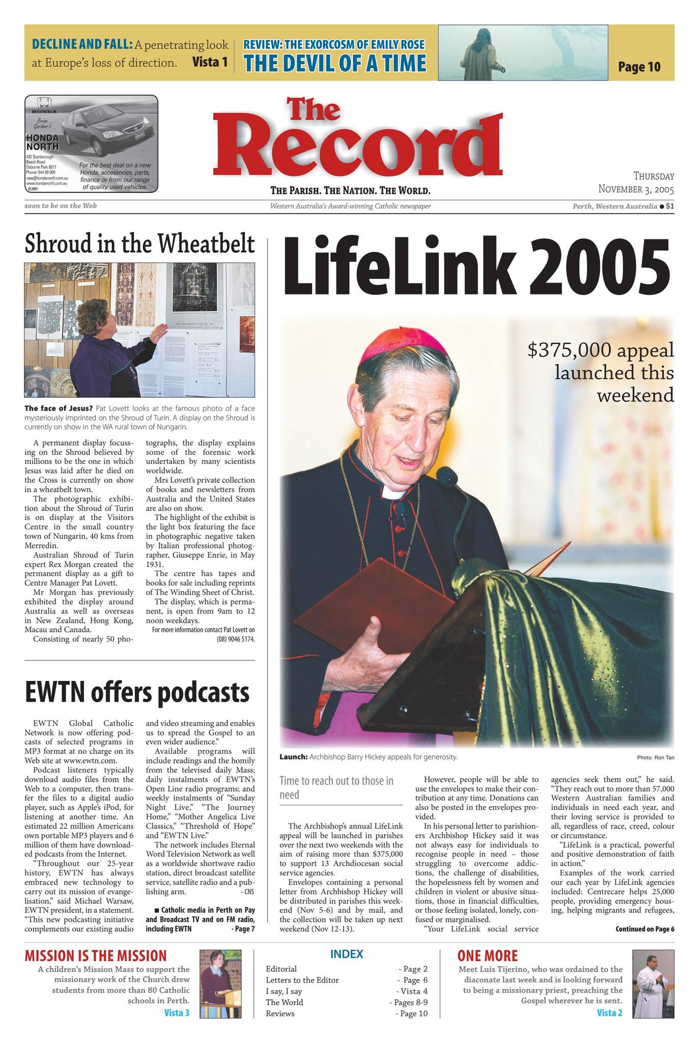 The Record Newspaper 03 November 2005 by The Record - Issuu
