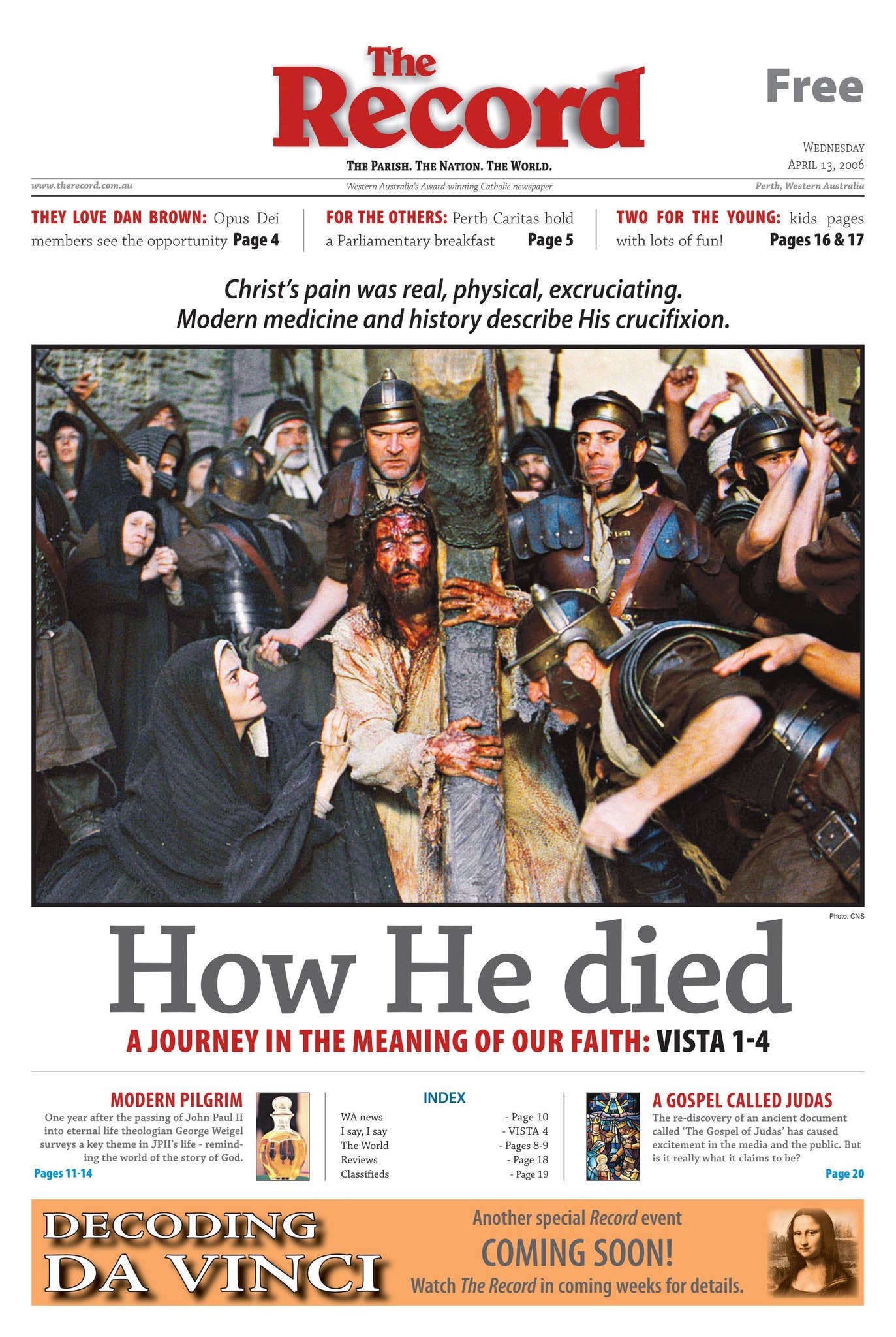 The Record Newspaper 13 April 2006 by The Record - Issuu