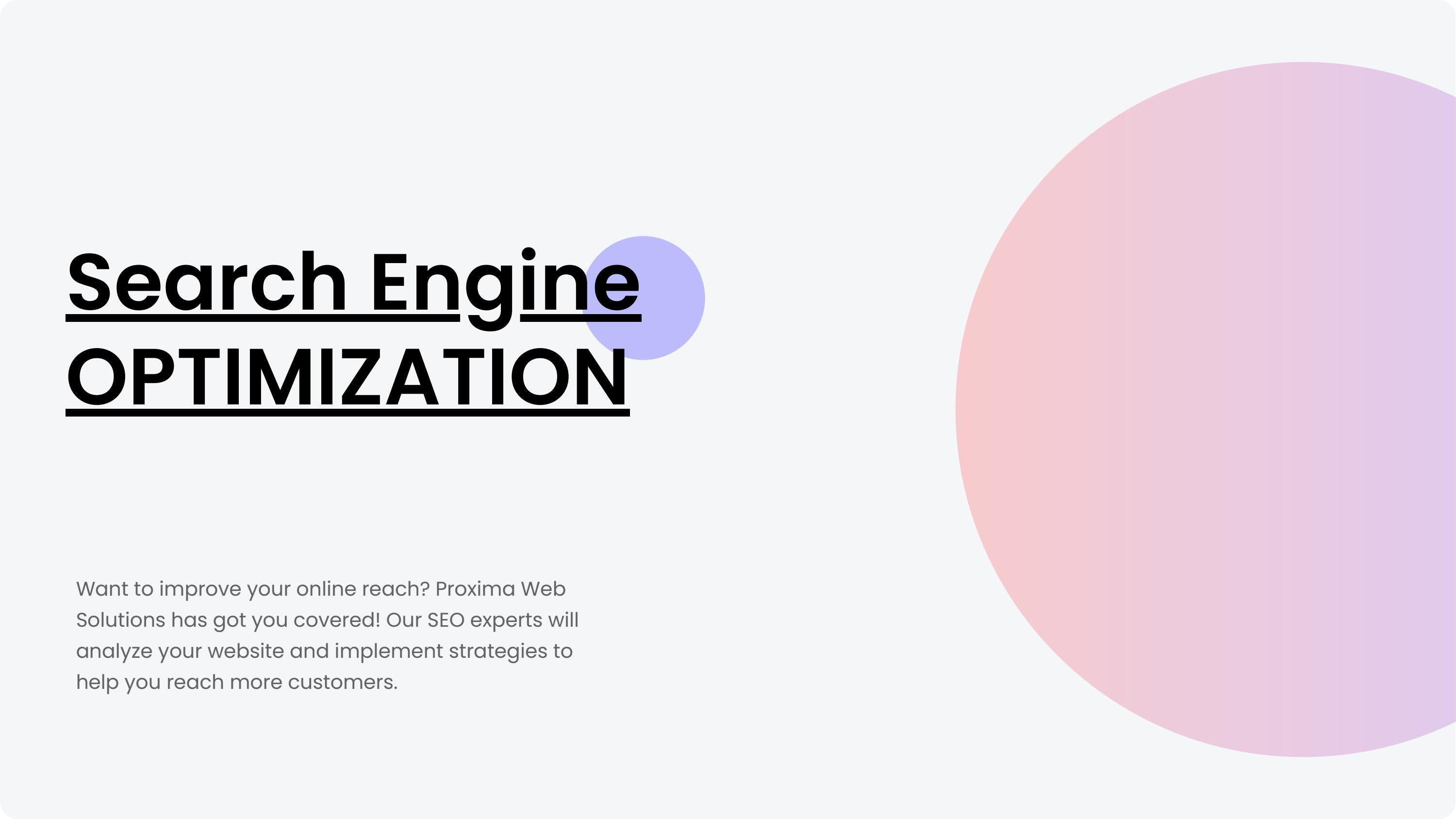 Best SEO Optimization Services by Proxima Web Solutions - Issuu