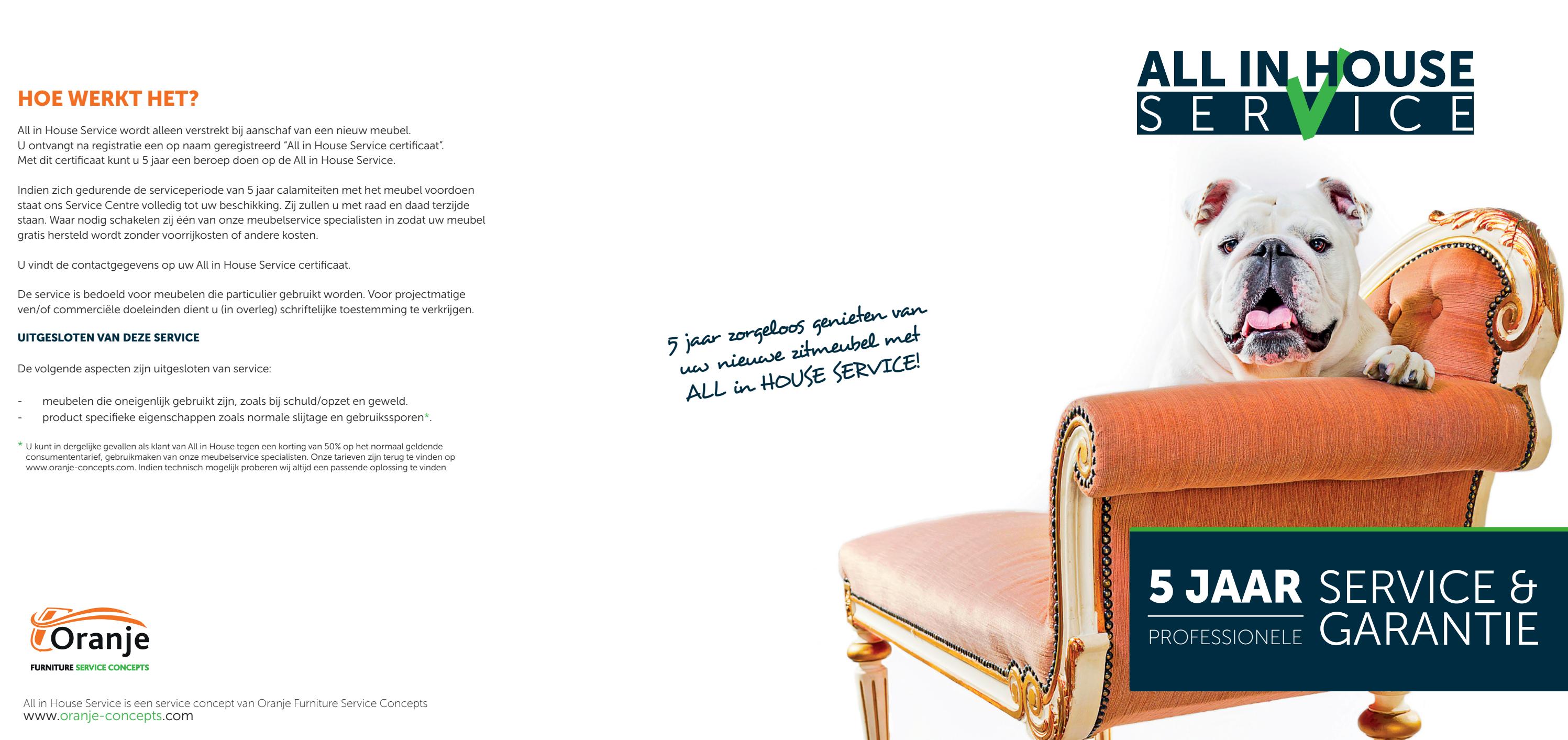 All in House - Service 5 jaar by Home Center - Issuu