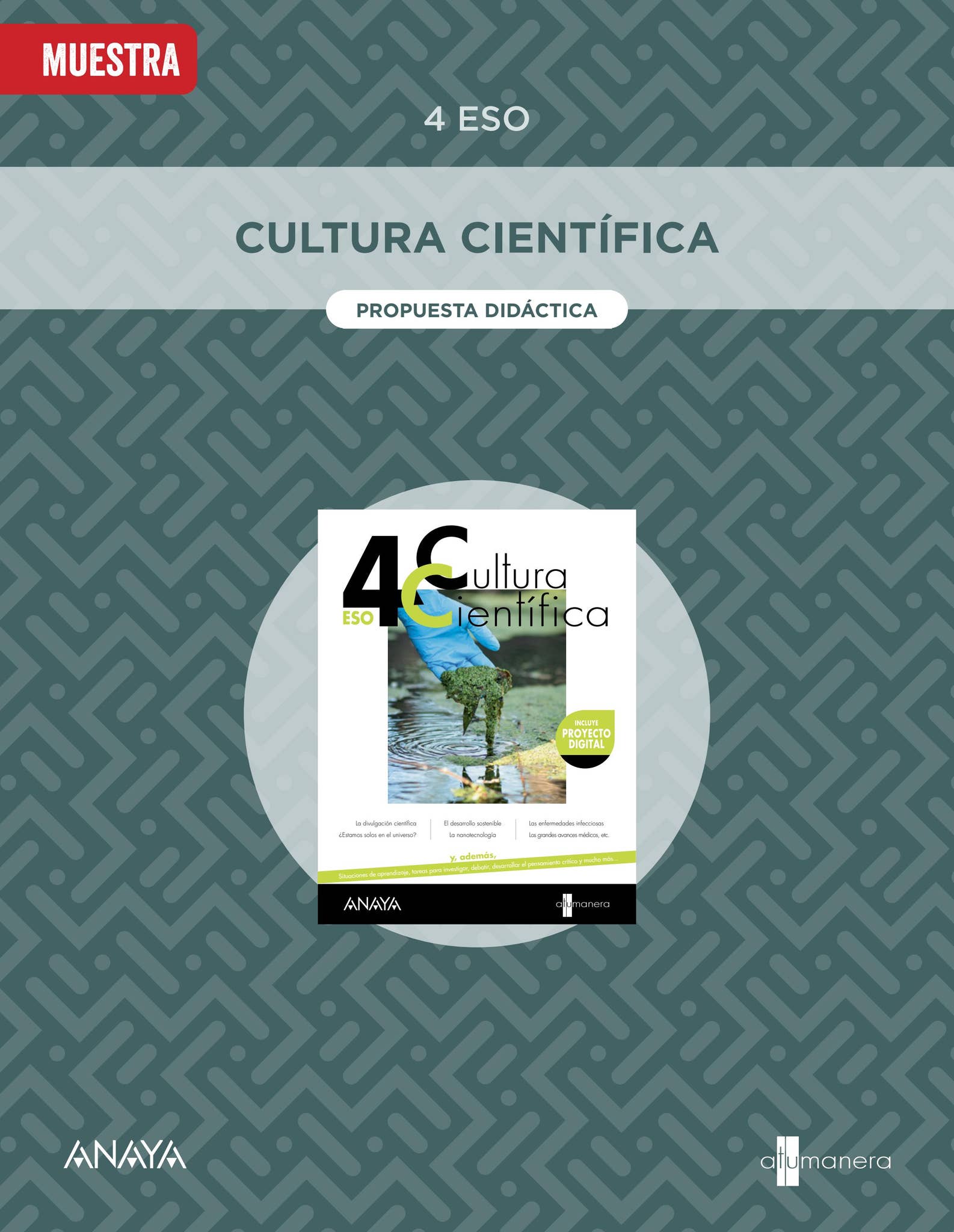 A tu manera: Cultura Científica 4 ESO PD (muestra) by Grupo Anaya, S.A. - Issuu