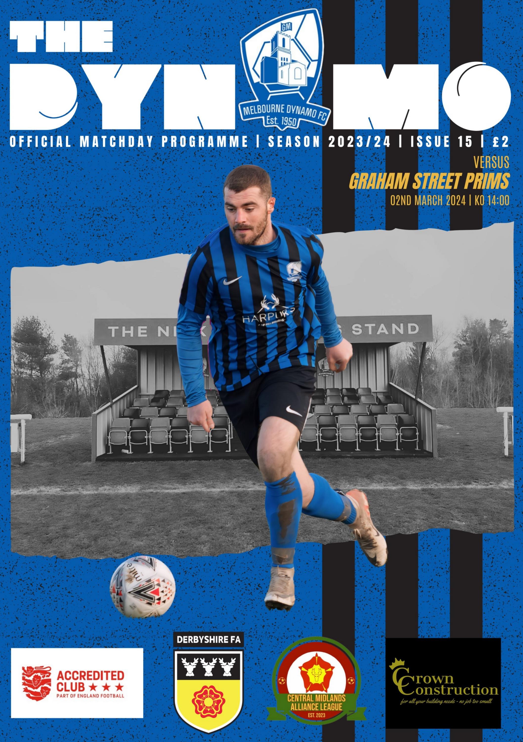 Issue 15: Graham Street Prims (02nd March 2024) by Melbourne Dynamo FC ...