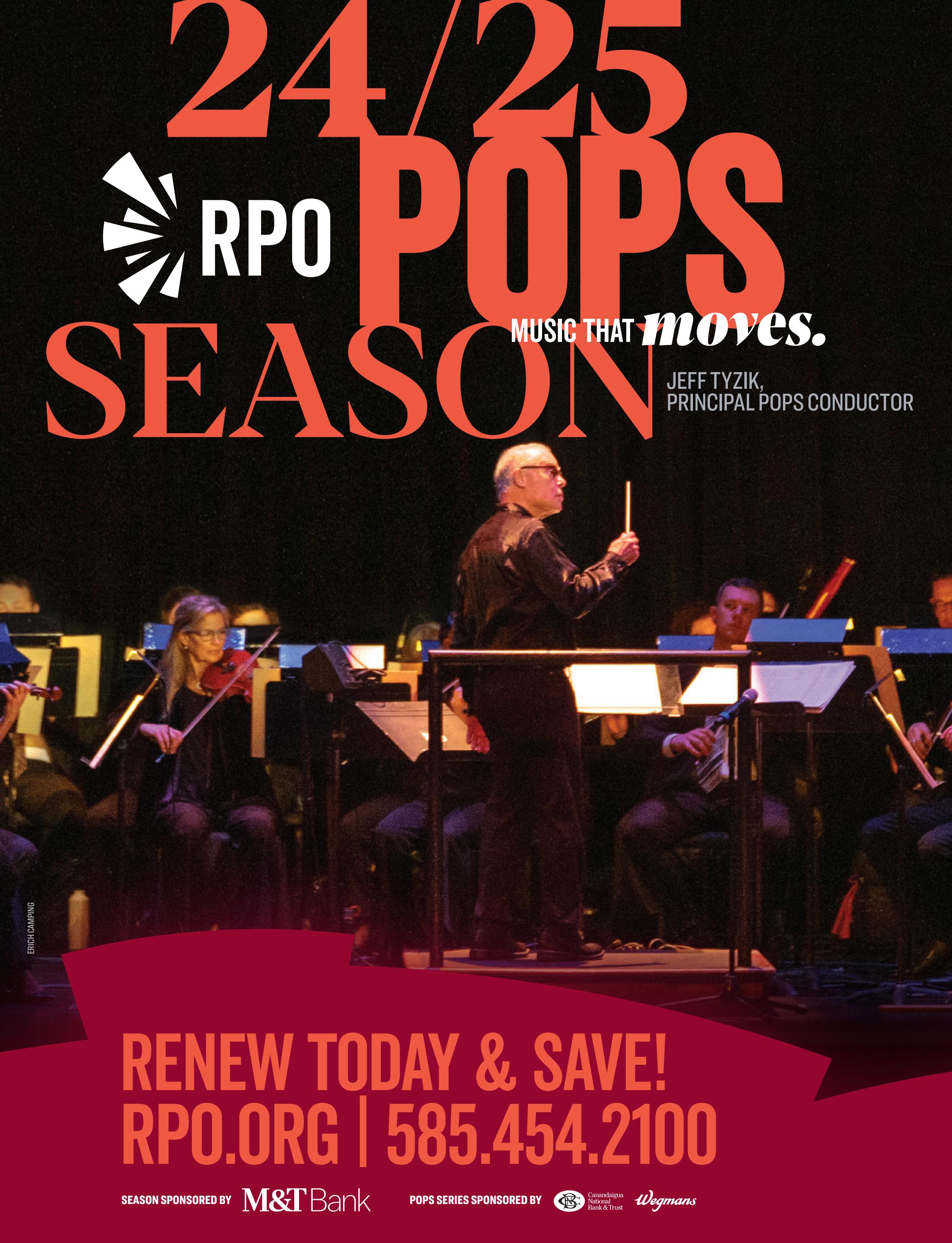 RPO 24-25 Pops Season by Rochester Philharmonic Orchestra - Issuu