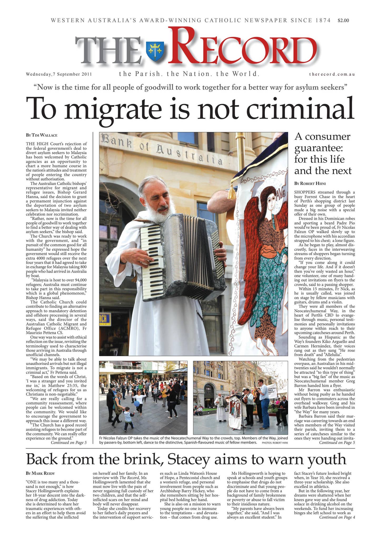 The Record Newspaper 07 September 2011 by The Record - Issuu