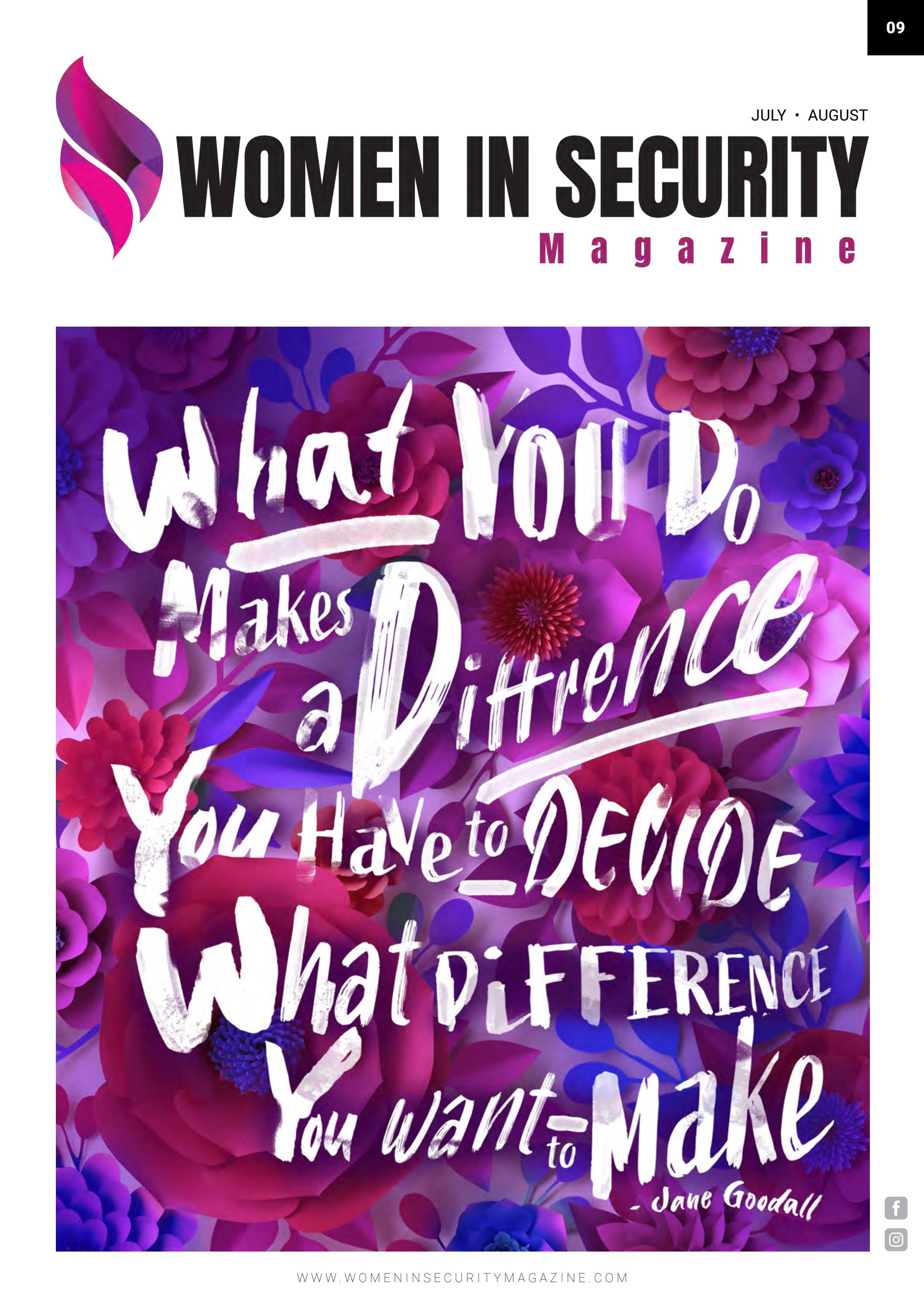 Women In Security Magazine Issue 9 by source2create - Issuu