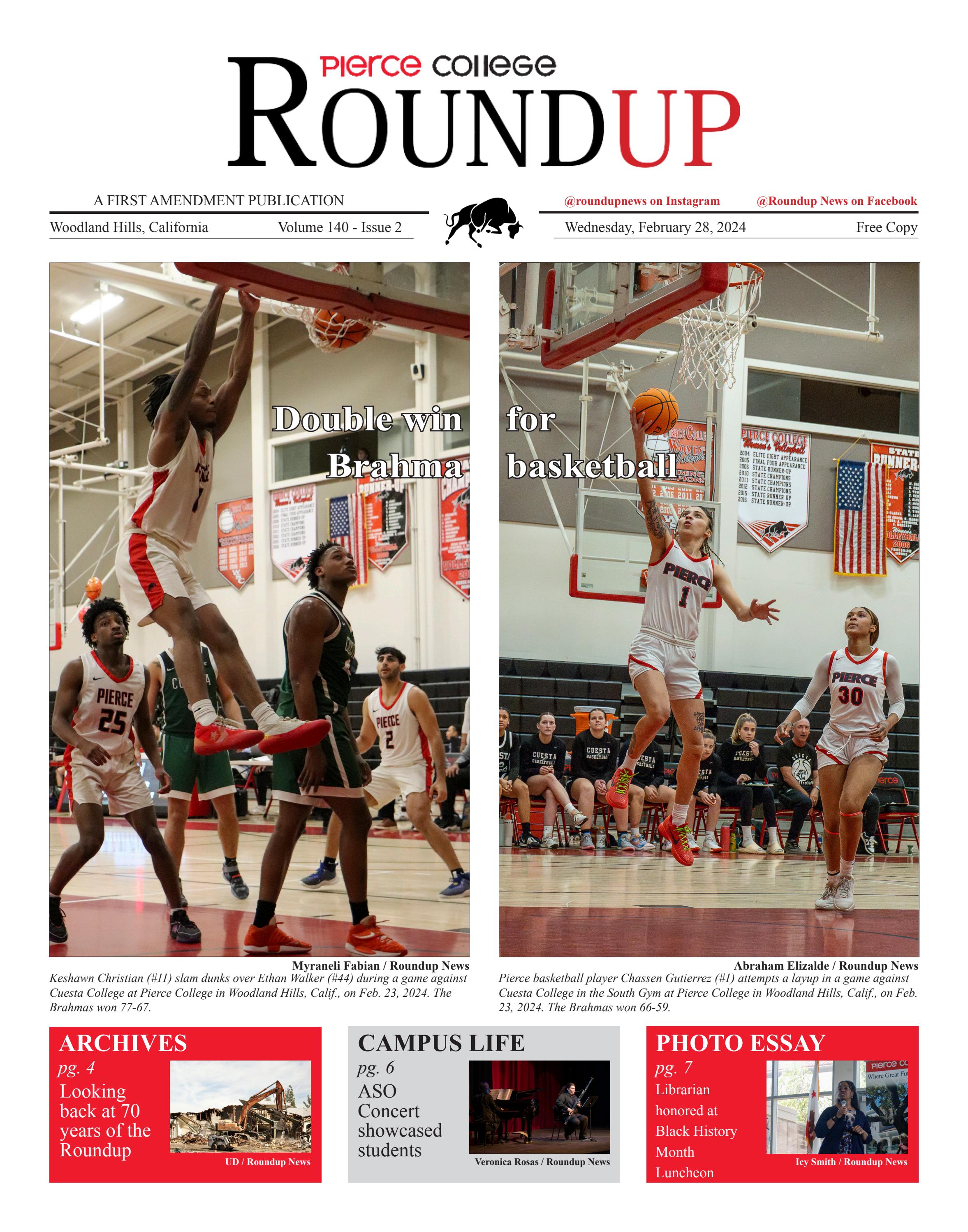 Volume 140 Issue 2 Roundup News by Pierce College Publications - Issuu