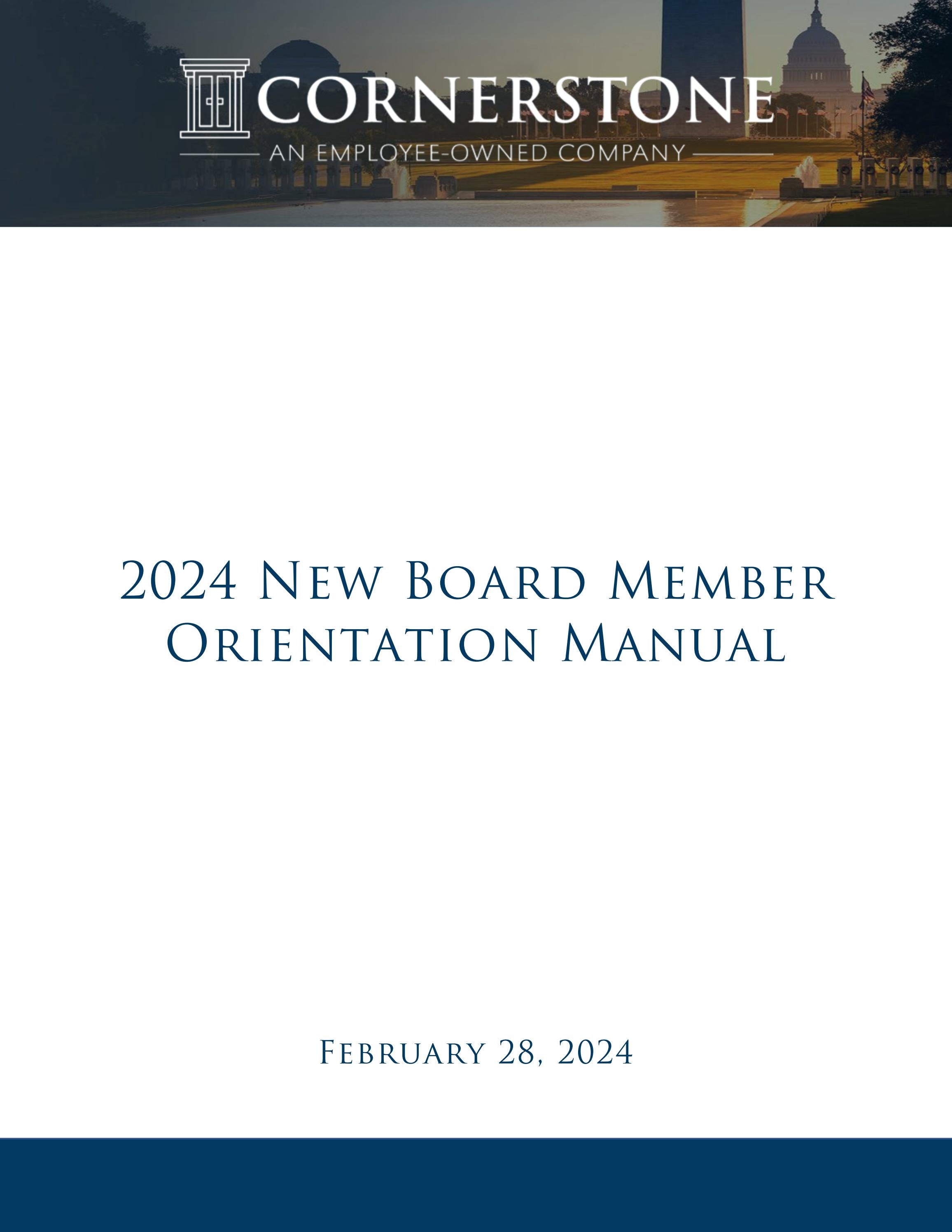2024 Board Orientation Manual by Suzanne Battista Wallace - Issuu