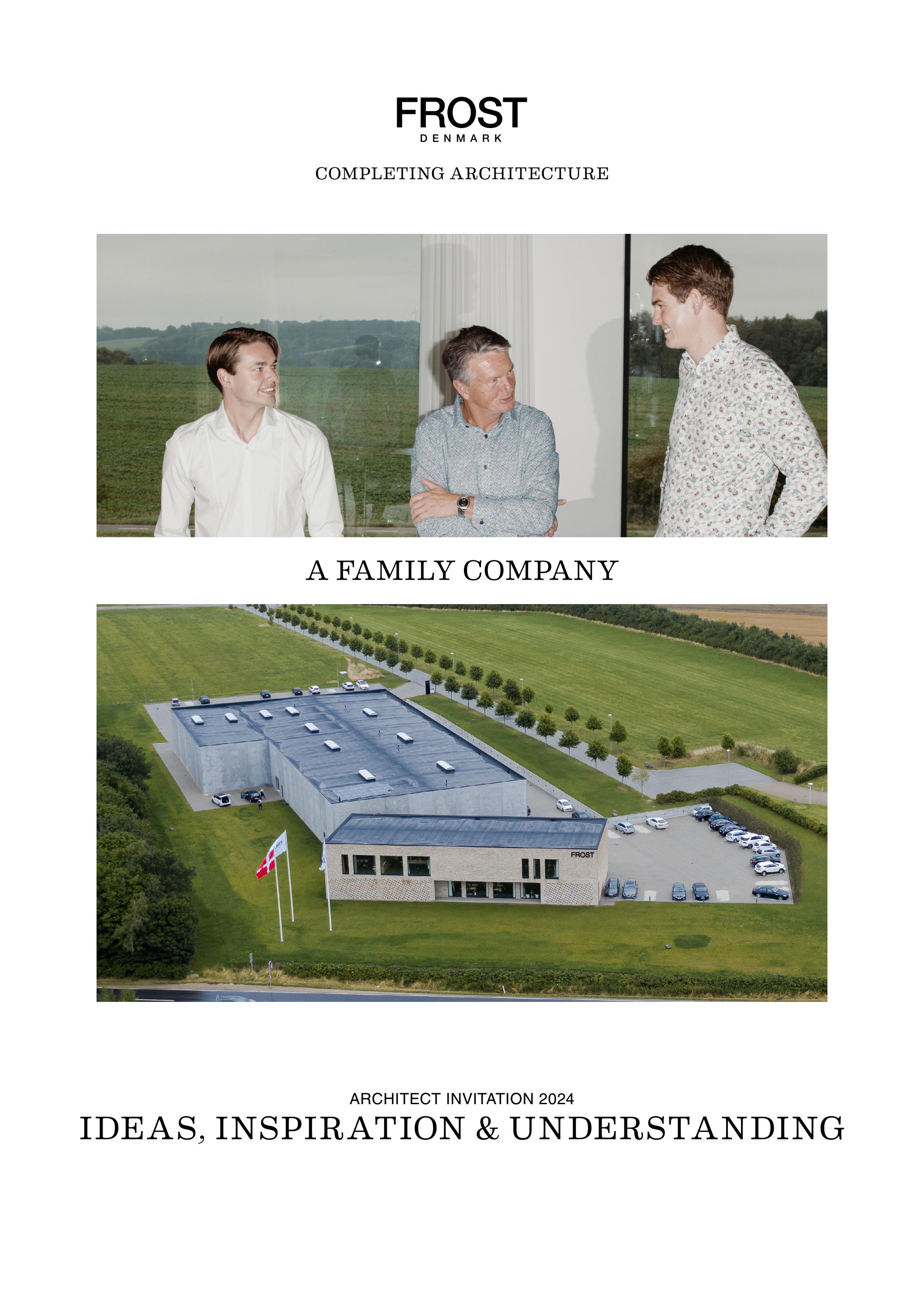 Architect Invitation - Ideas, Inspiration and Understanding EN by FROST ...