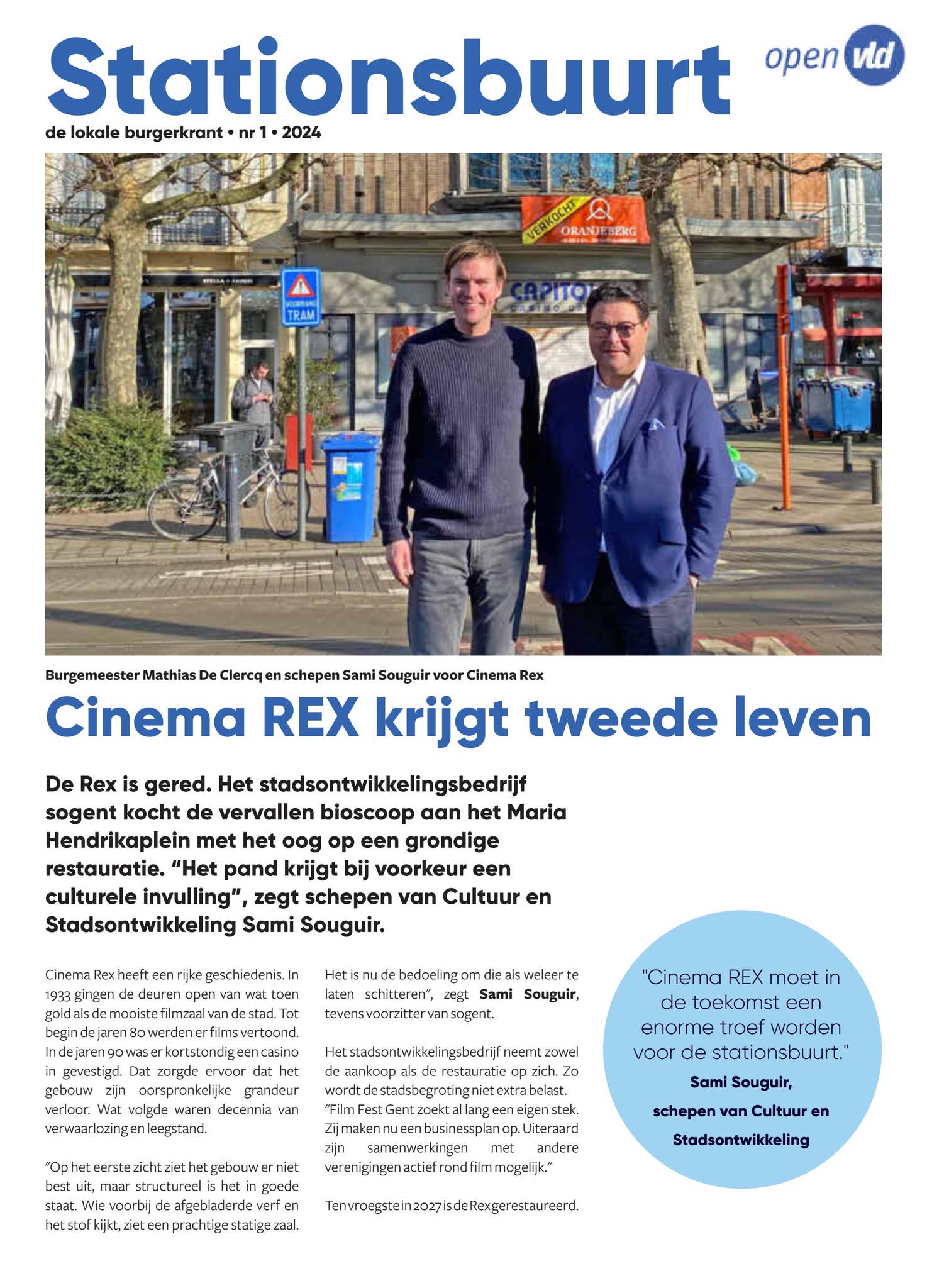 Februari 2024 - Stationsbuurt Gent by Open Vld Lokaal - Issuu