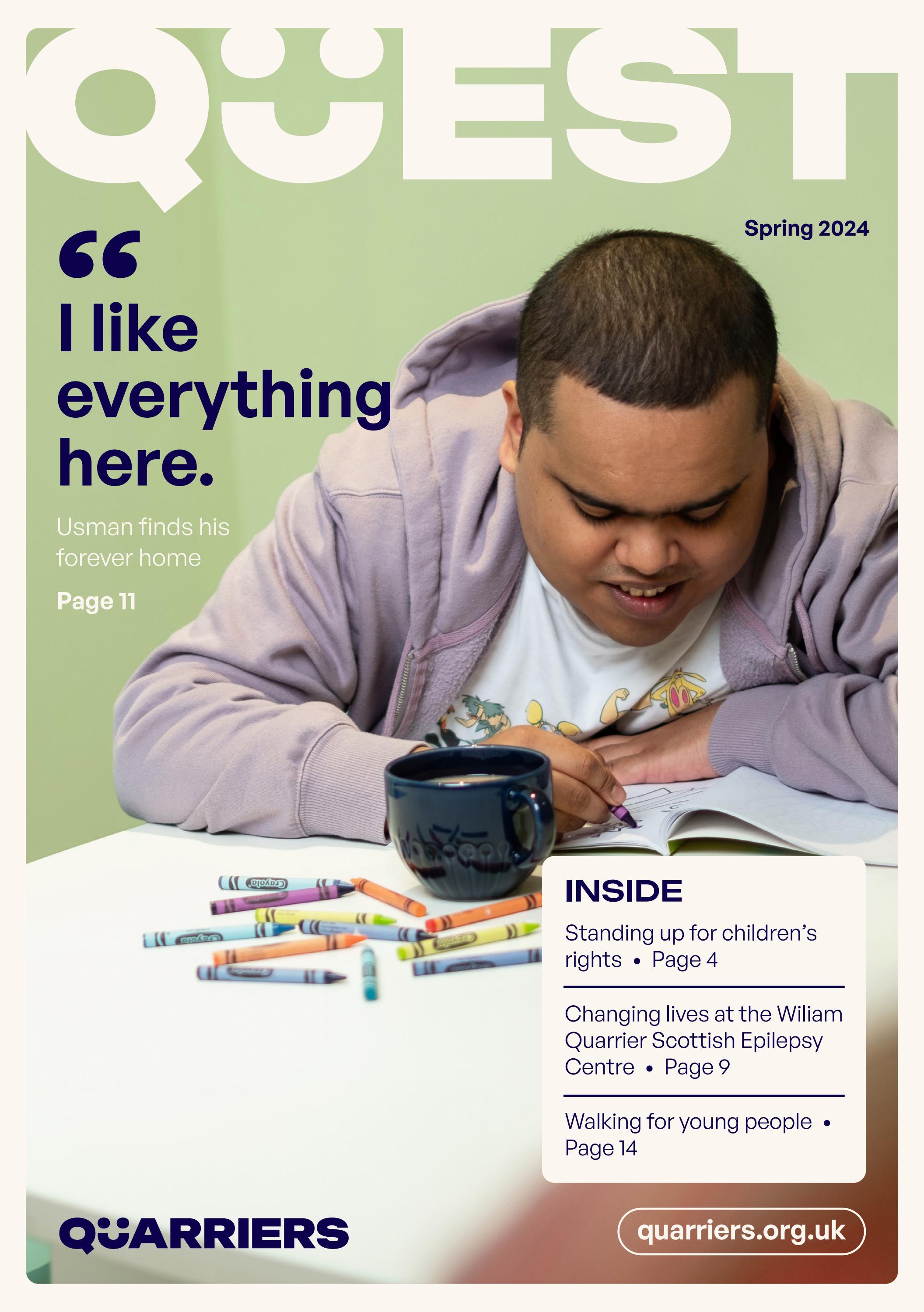 Quest Spring 2024 by Quarriers - Issuu