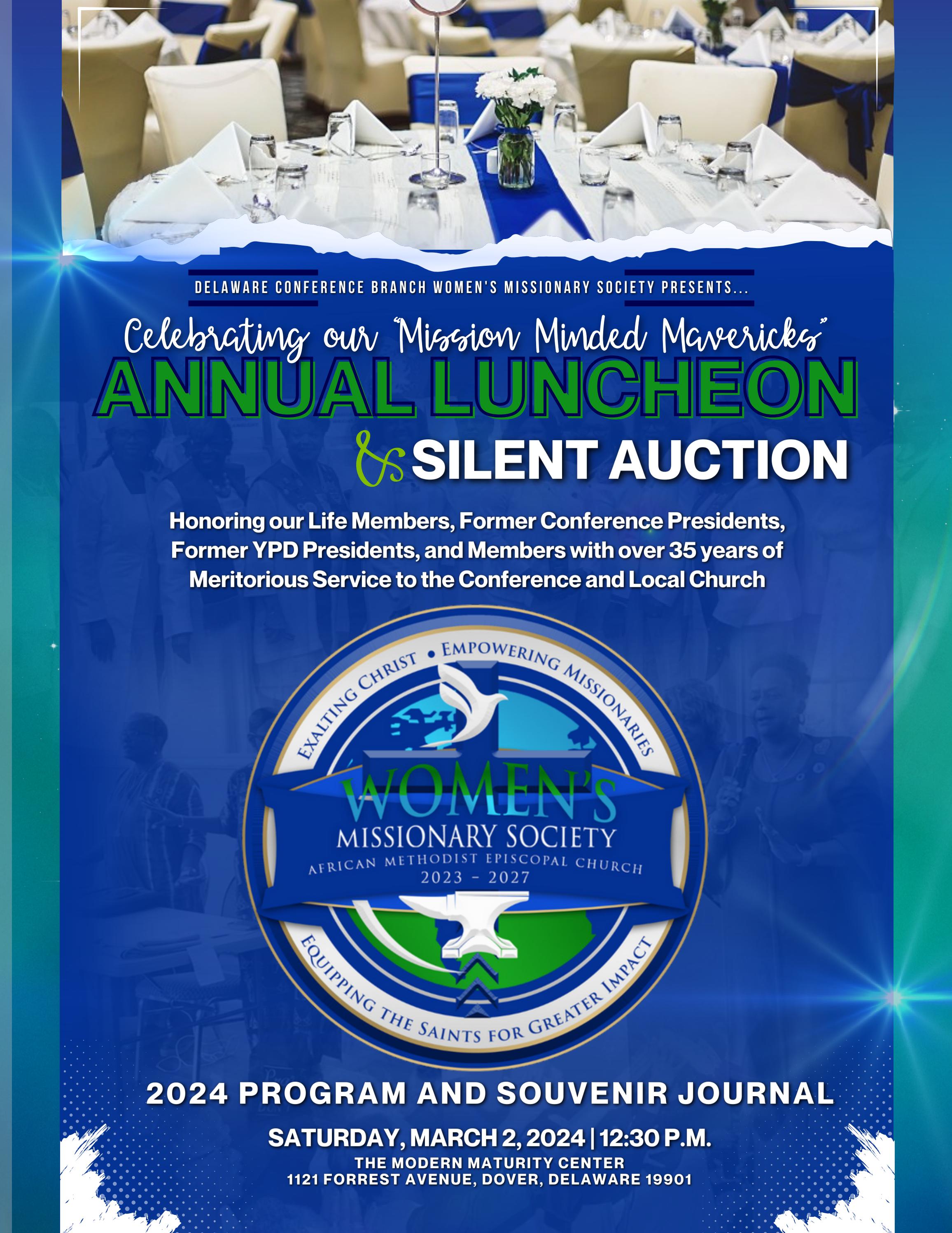 Delaware Annual Conference WMS - 2024 Luncheon Booklet by ...