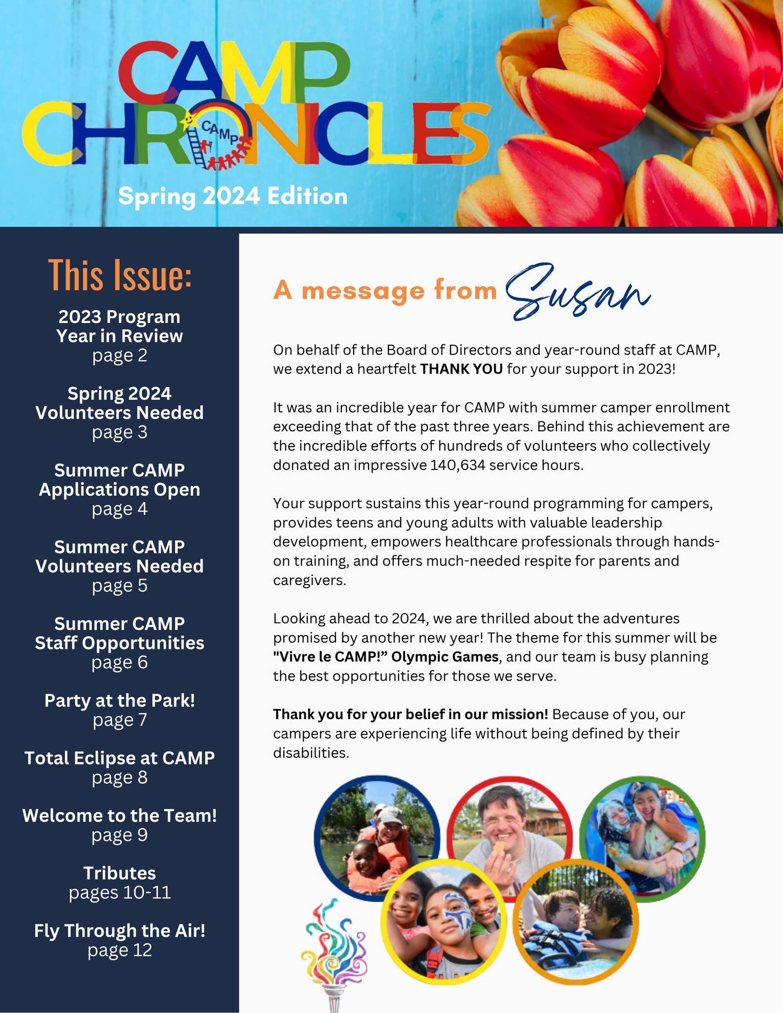 CAMP 2024 Spring Newsletter by CAMP - Issuu