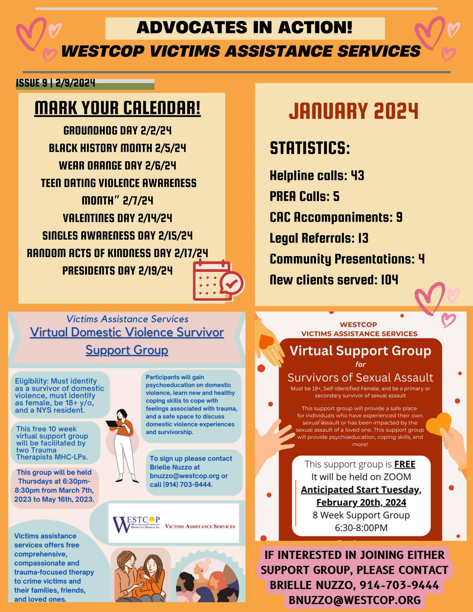 Victims Assistance Services ADVOCATES IN ACTION - January 2024 by ...