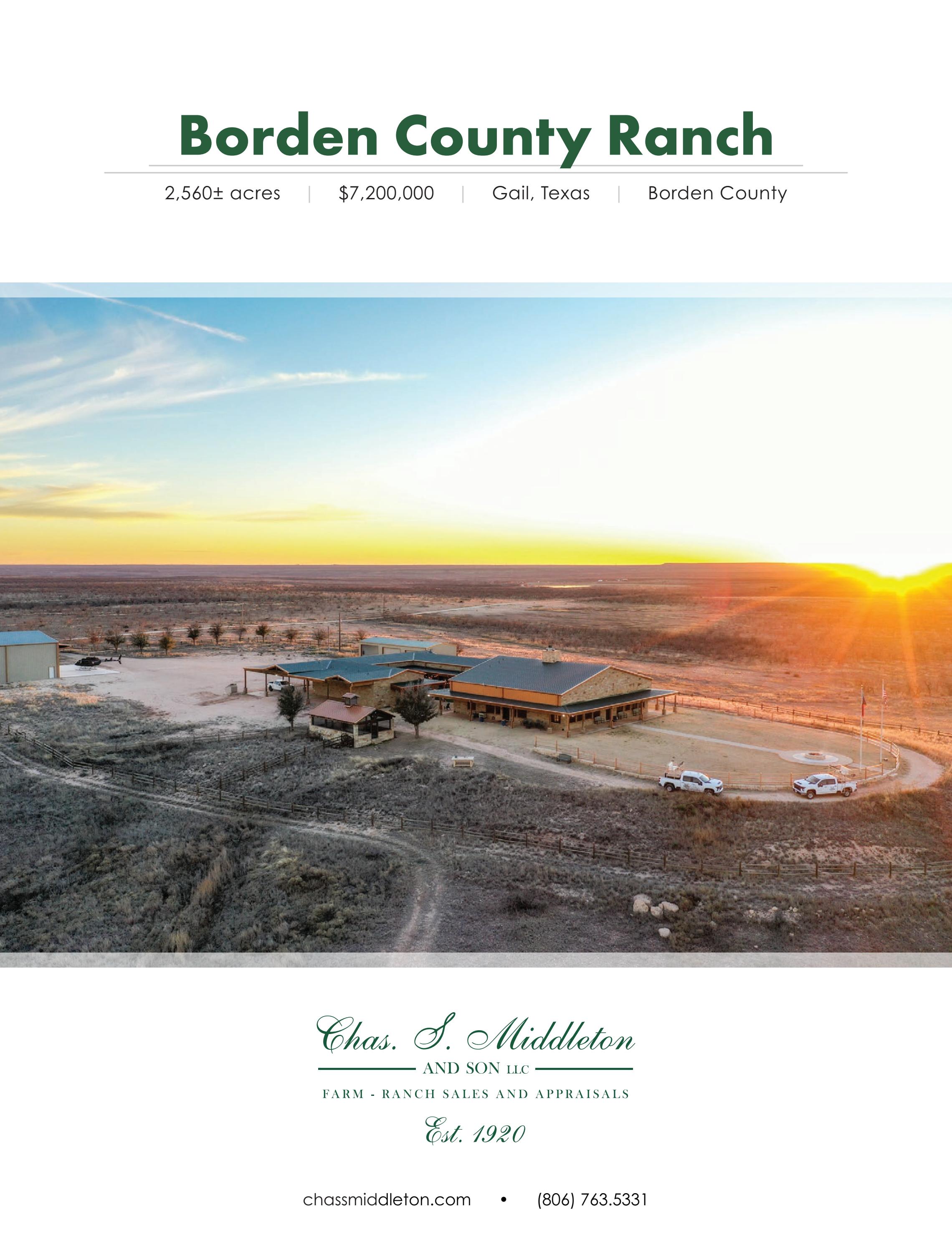 Borden County Ranch | Gail, Texas by csmandson - Issuu