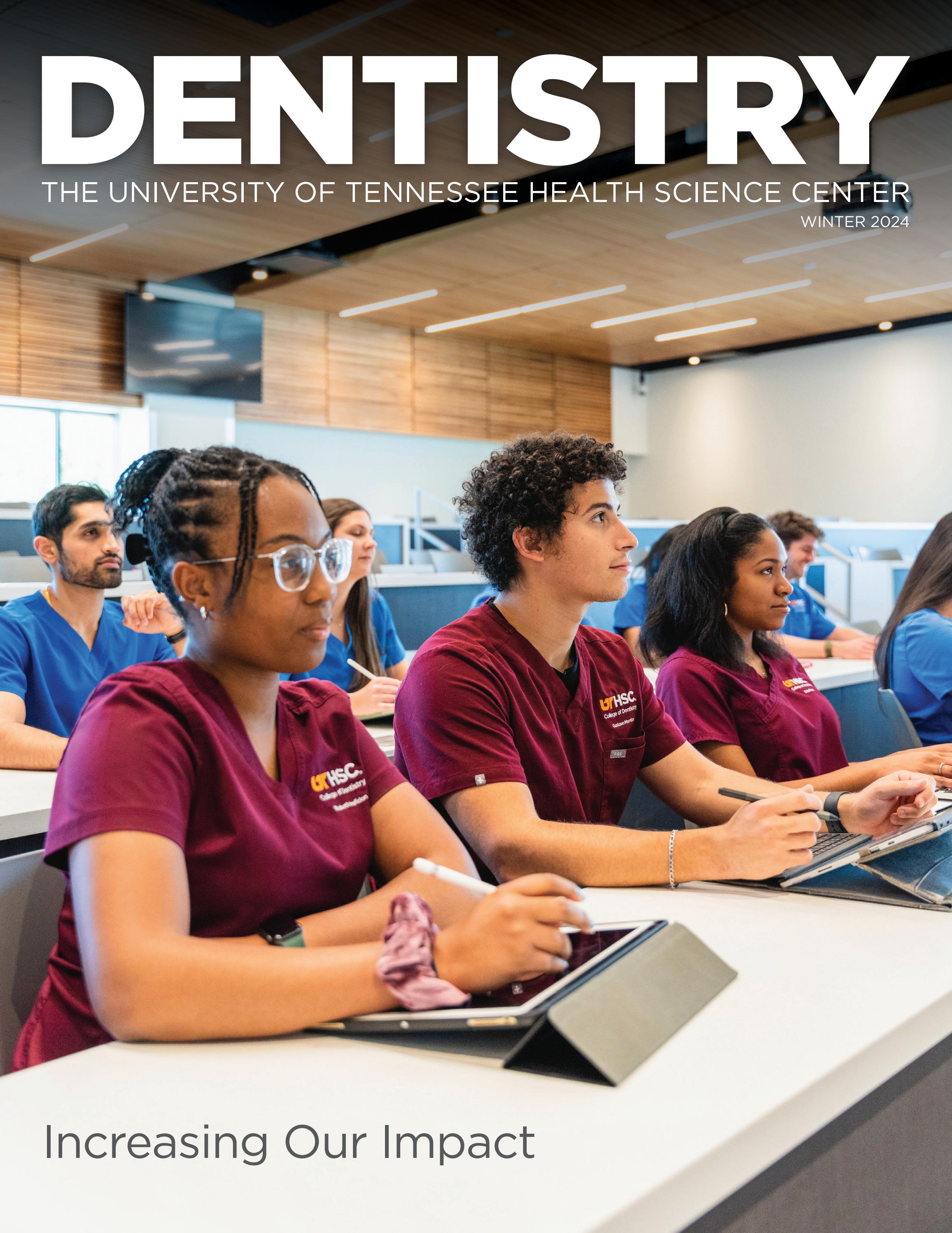 UTHSC College of Dentistry Magazine - Winter 2024 by University of ...