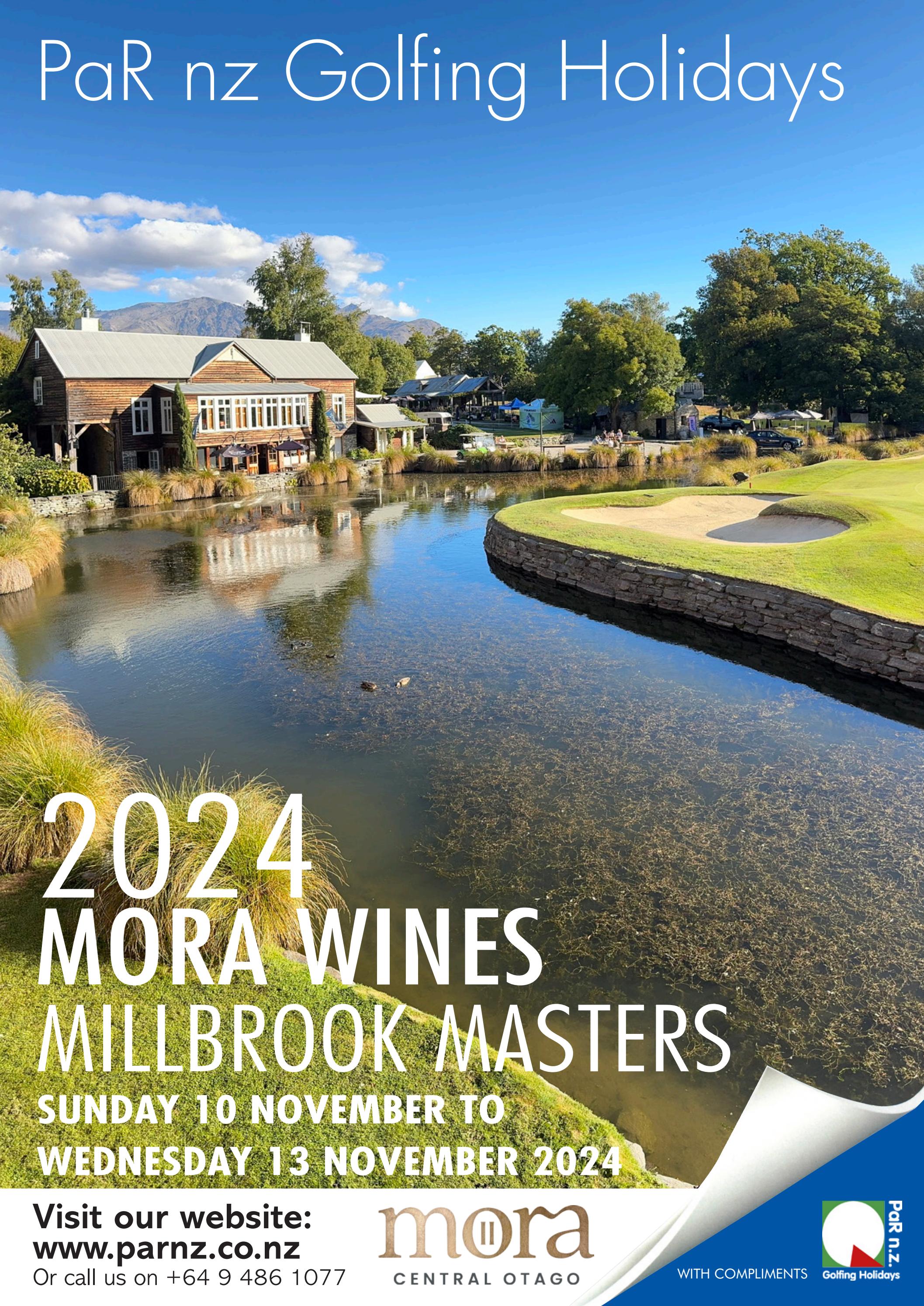 2024 Mora Wines Millbrook Masters by PaR nz Golfing Holidays - Issuu
