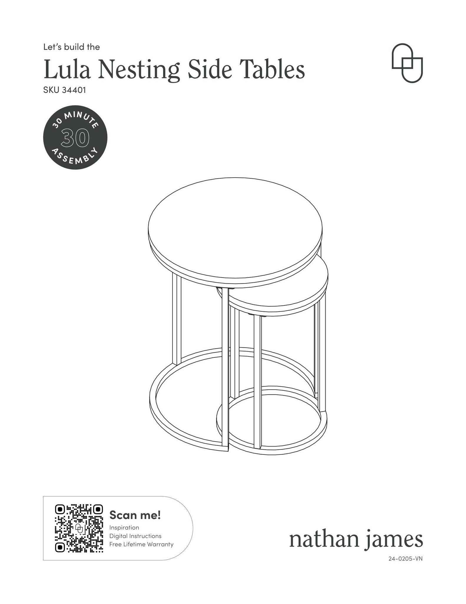 Lula Side Table Instruction Sheet by nathanjameshome - Issuu
